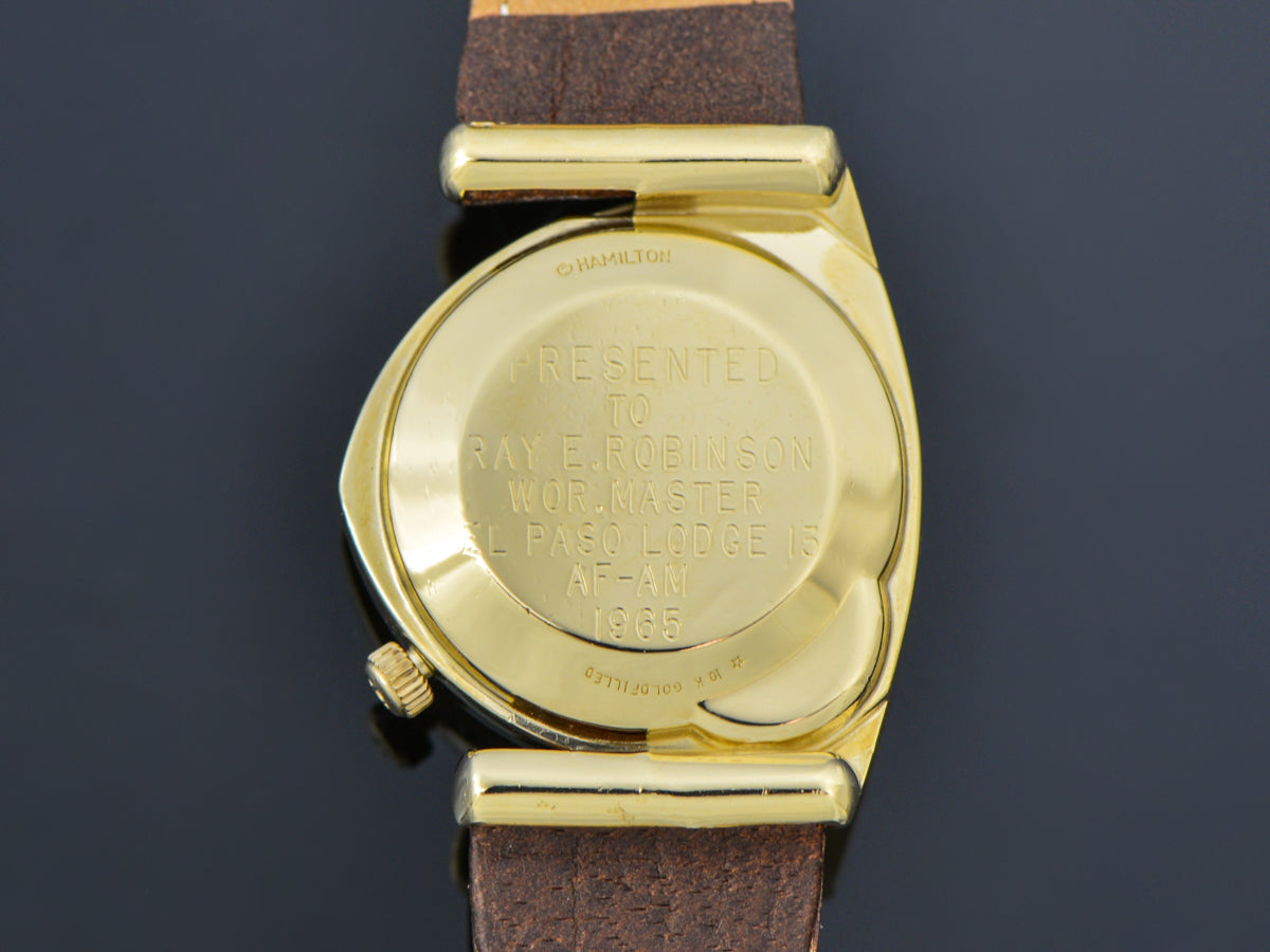 Hamilton Electric Savitar II Masonic Dial | Unwind In Time