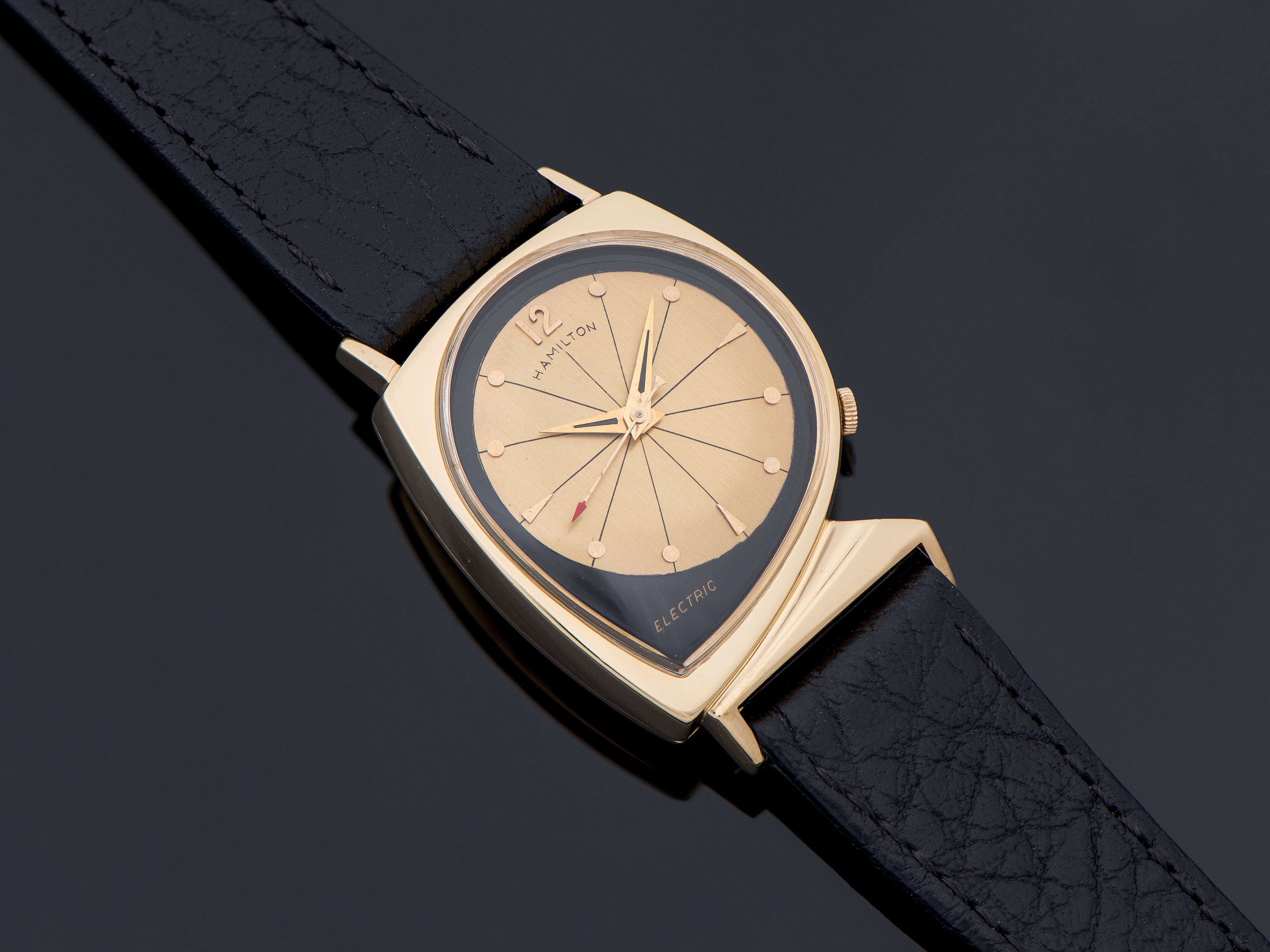 Hamilton Electric Meteor Original Finish Black/Gold Dial