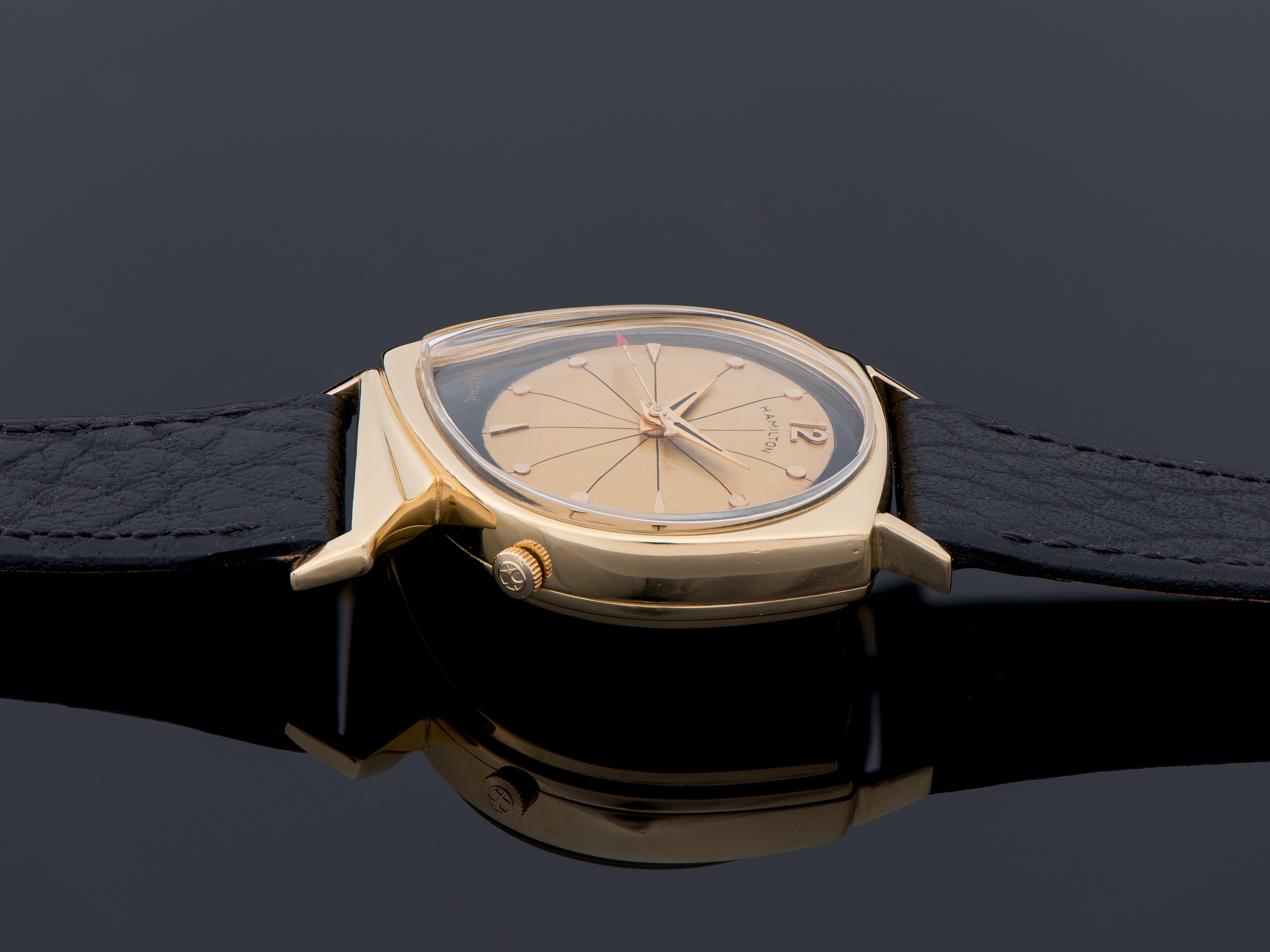 Hamilton Electric Meteor Original Finish Black/Gold Dial
