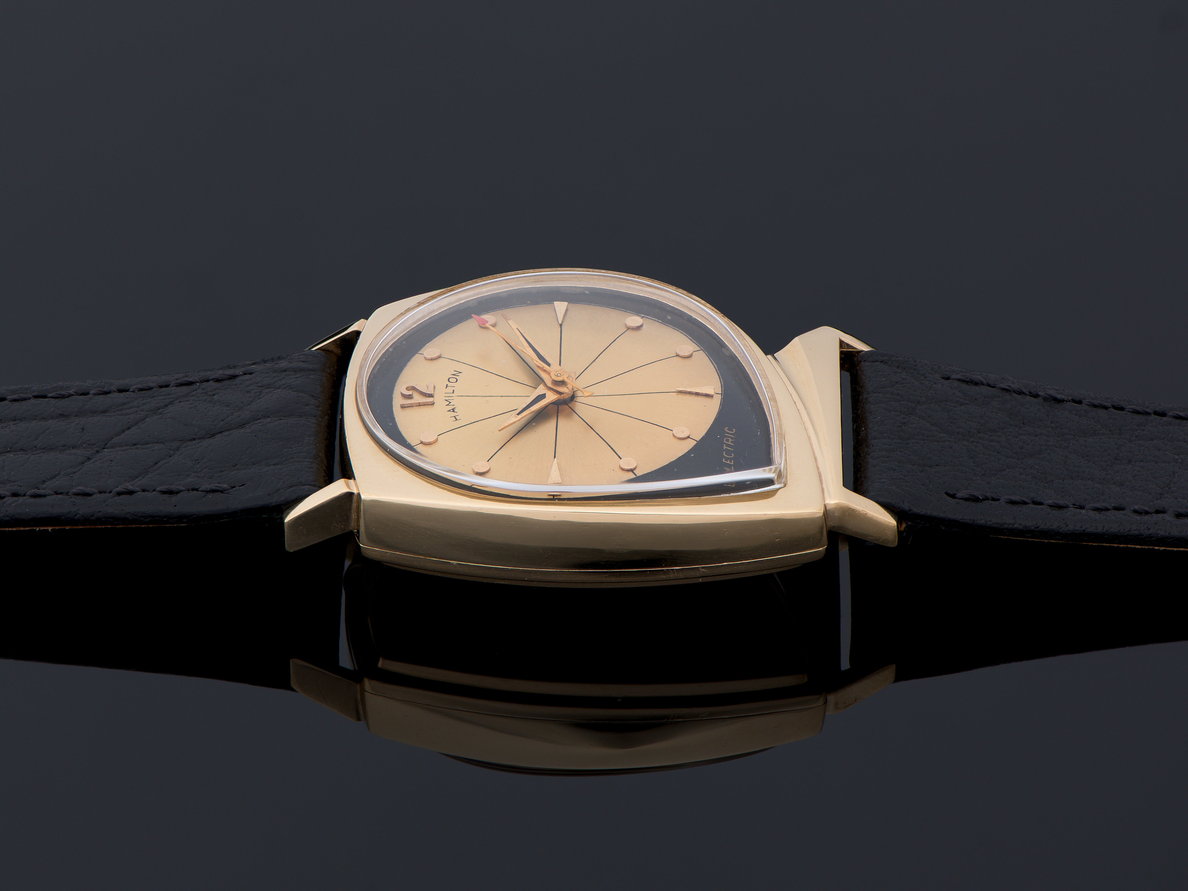 Hamilton Electric Meteor Original Finish Black/Gold Dial
