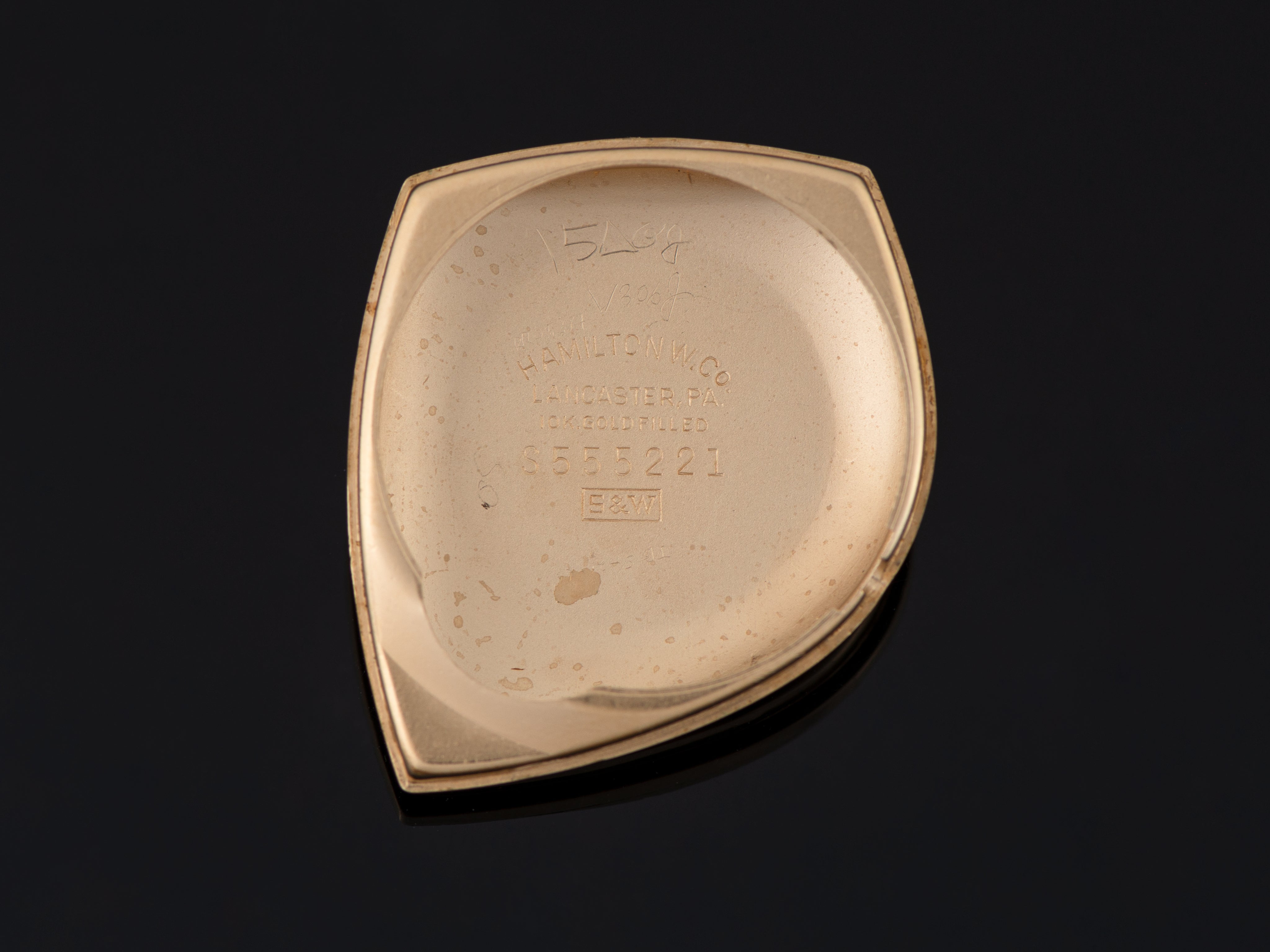 Hamilton Electric Meteor With Prototype Gold Dial Watch