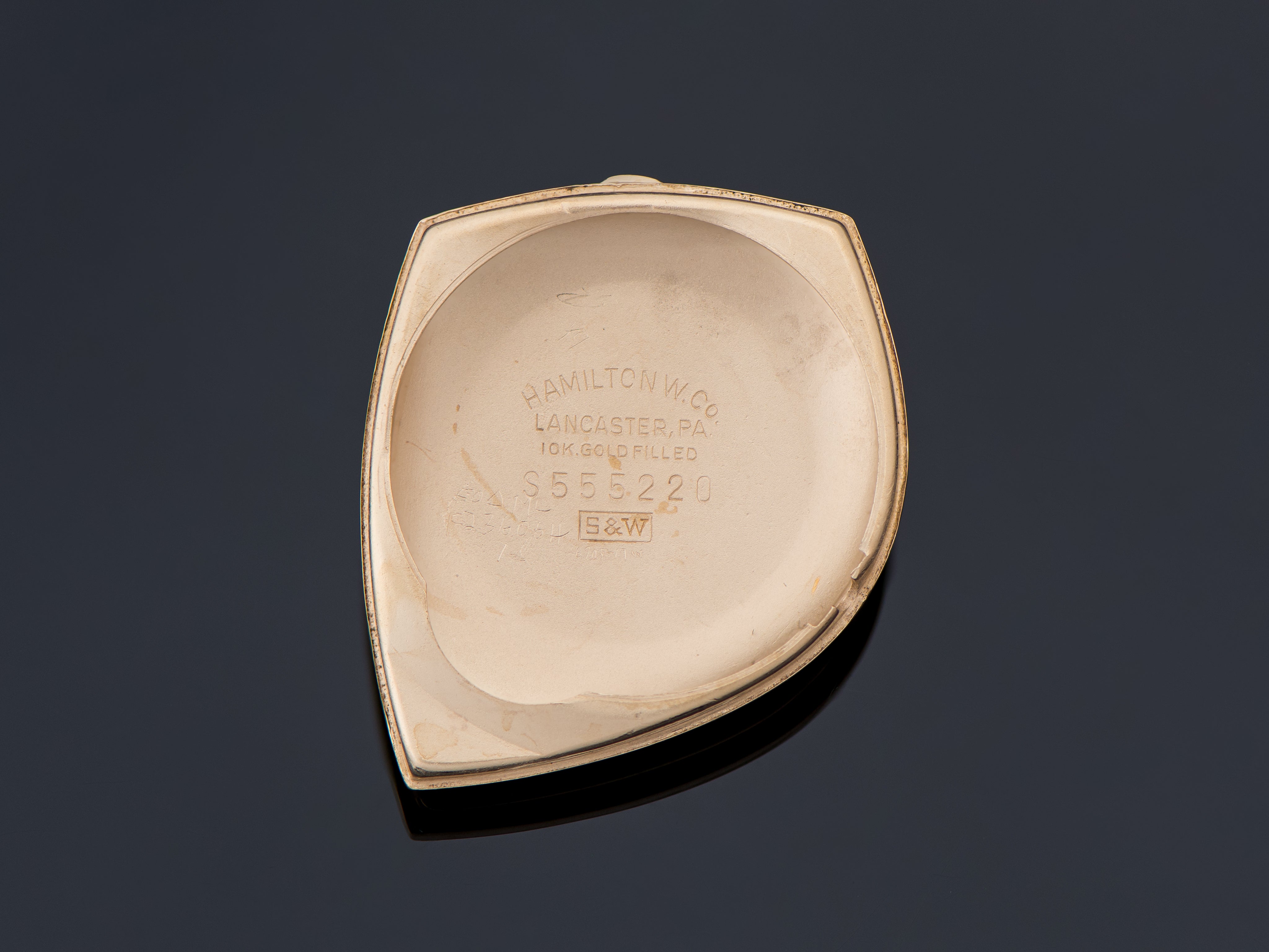 Hamilton Electric Meteor With Prototype Gold Dial Watch