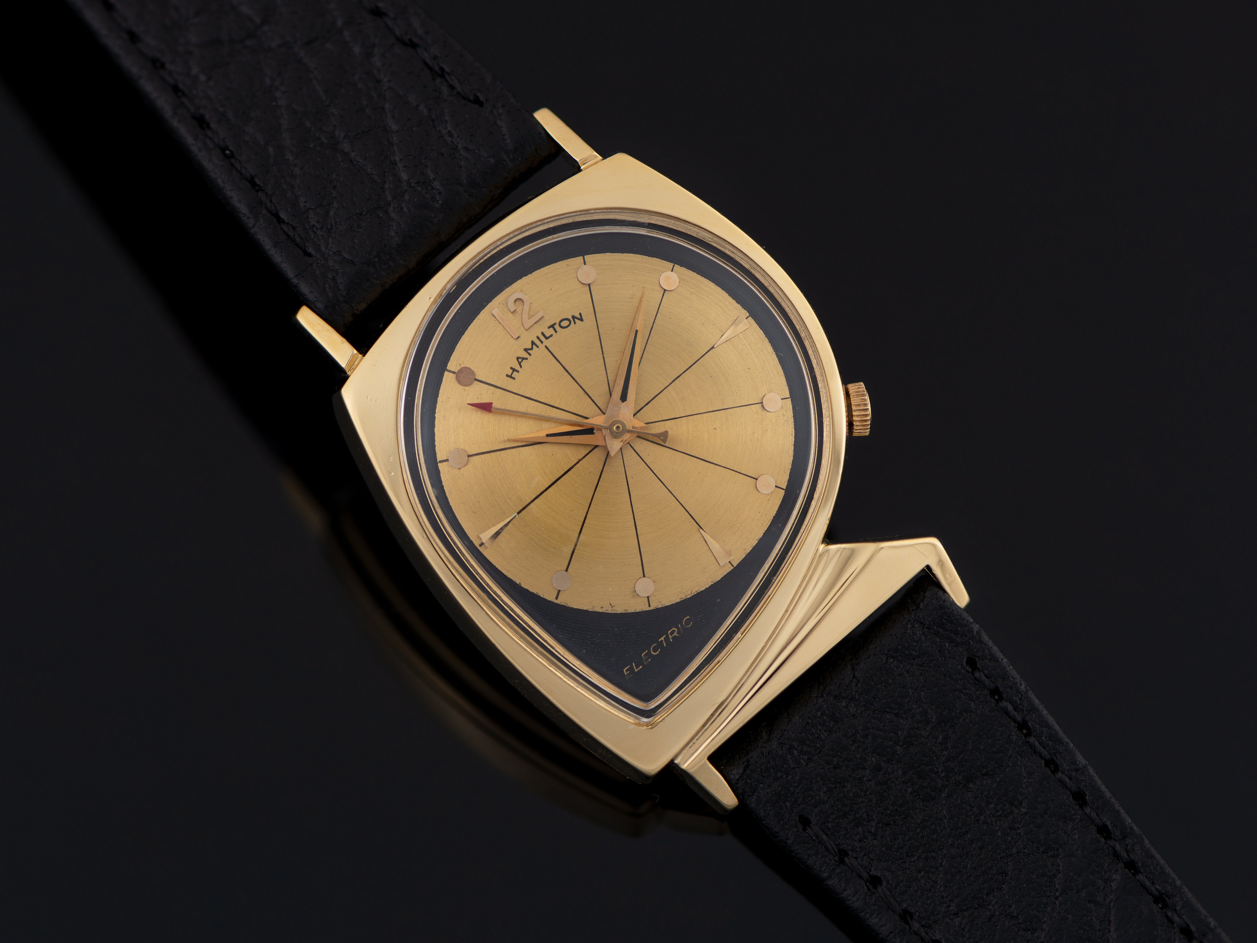 Hamilton Electric Meteor Original Finish Black/Gold Dial