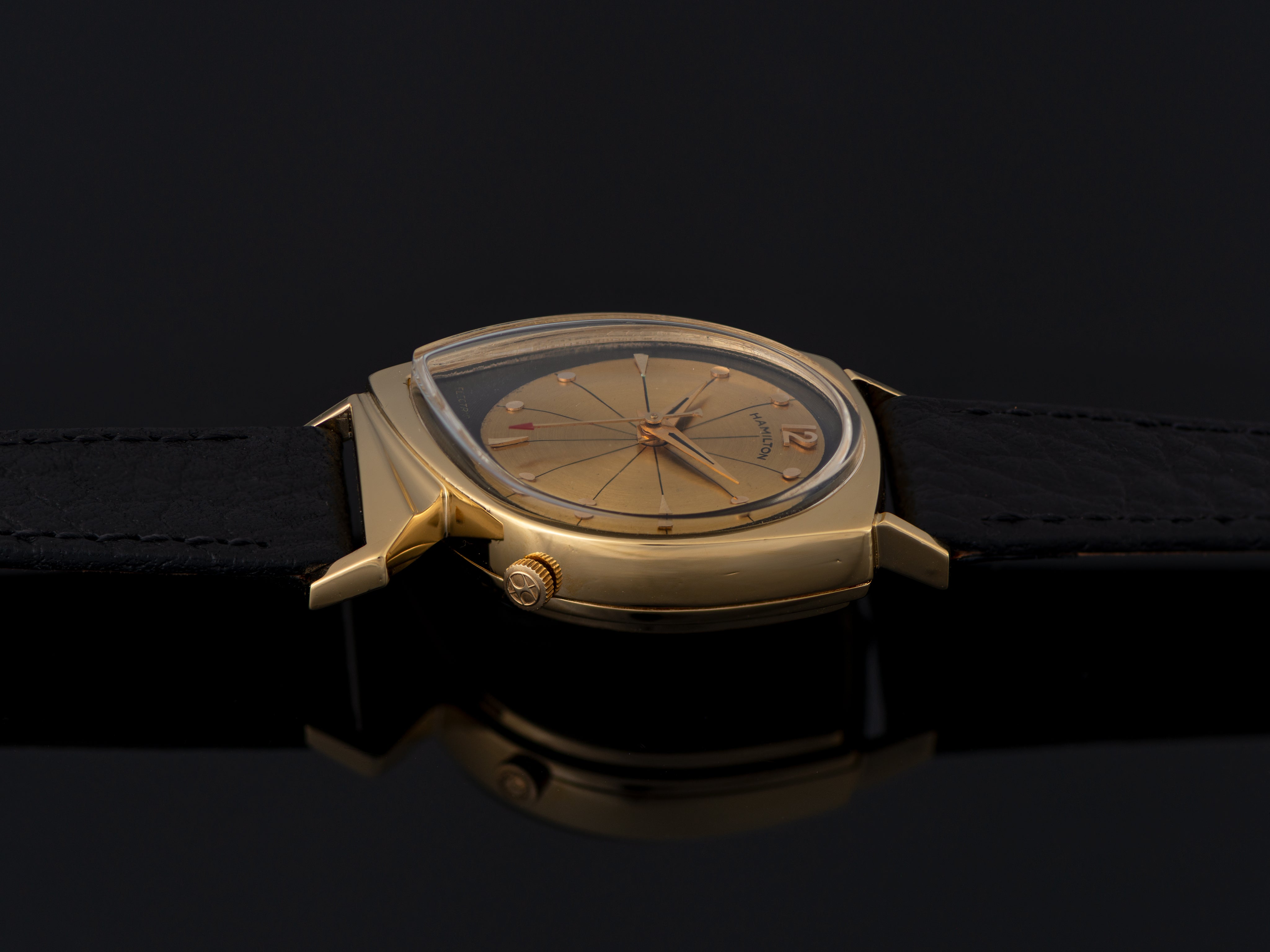 Hamilton Electric Meteor Original Finish Black/Gold Dial