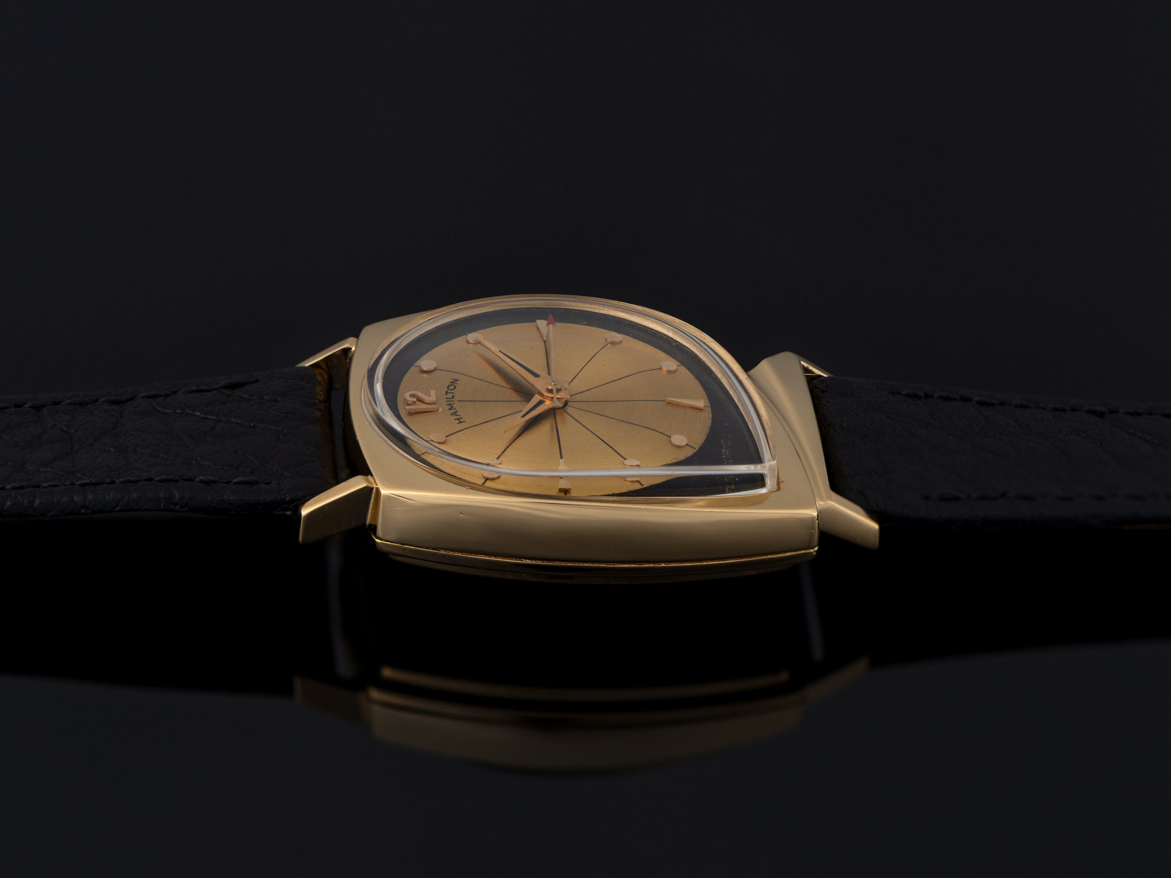 Hamilton Electric Meteor Original Finish Black/Gold Dial