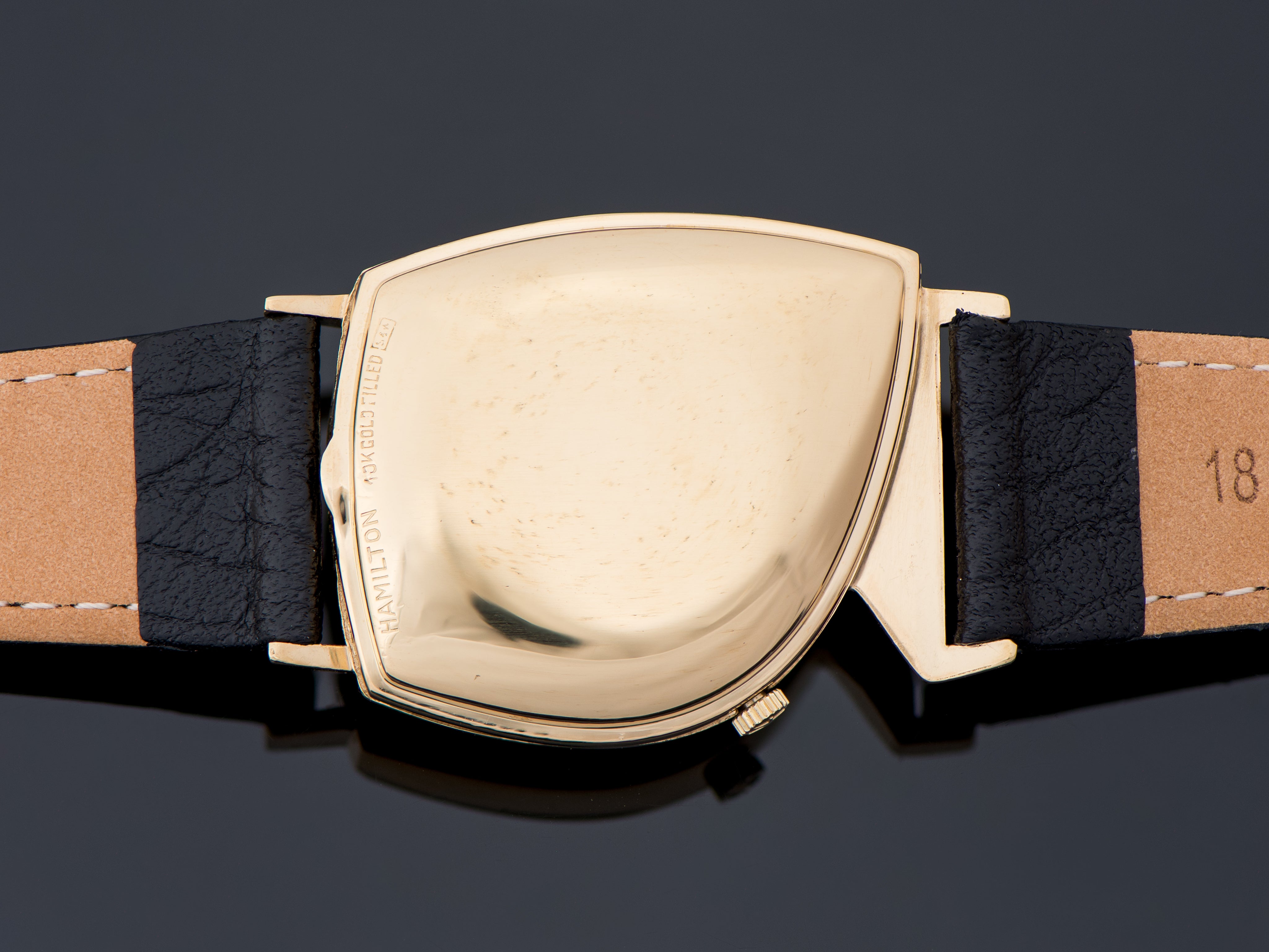 Hamilton Electric Meteor With Prototype Gold Dial Watch