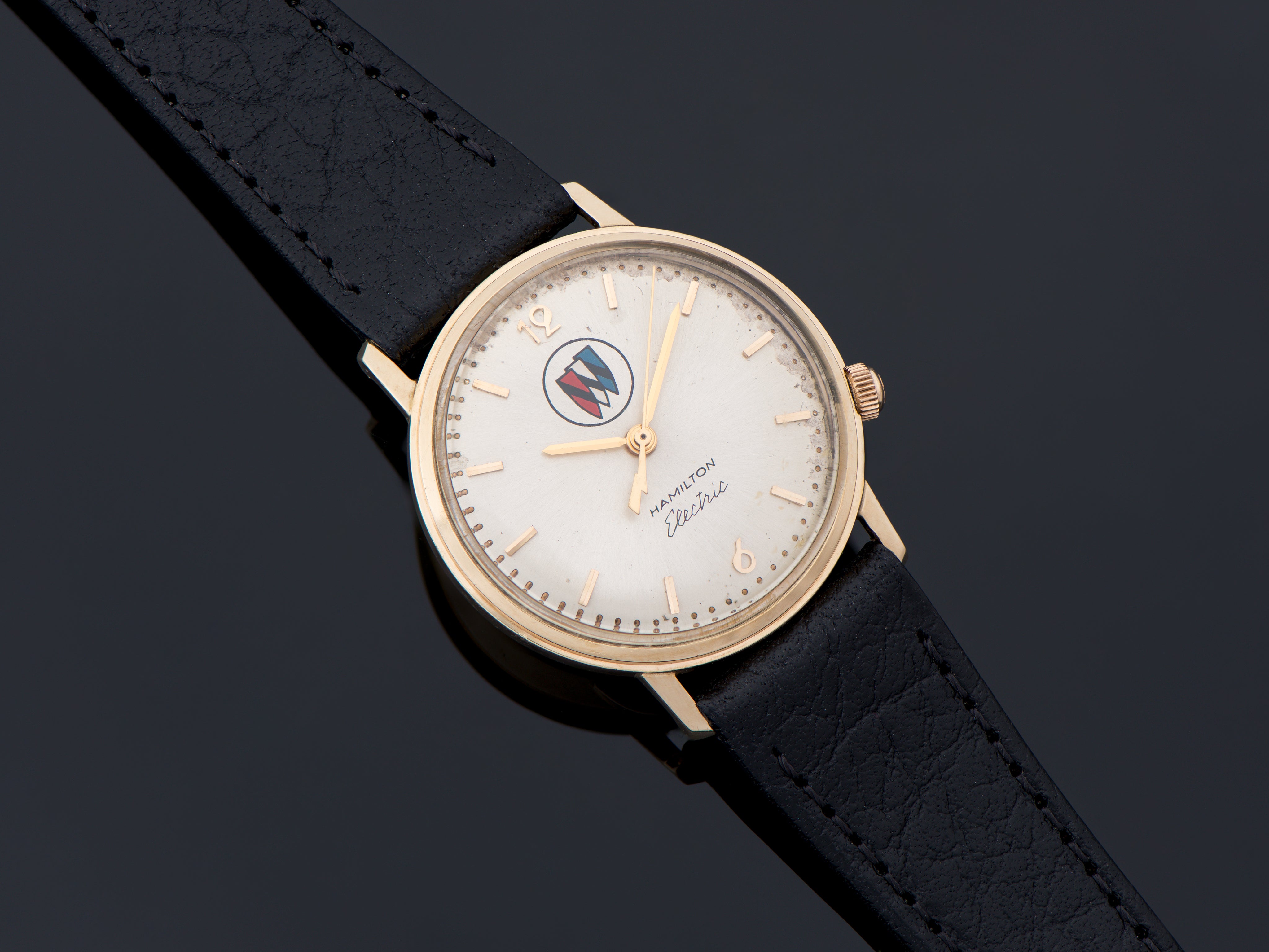 Hamilton Electric Nautilus Watch 14K Buick Award