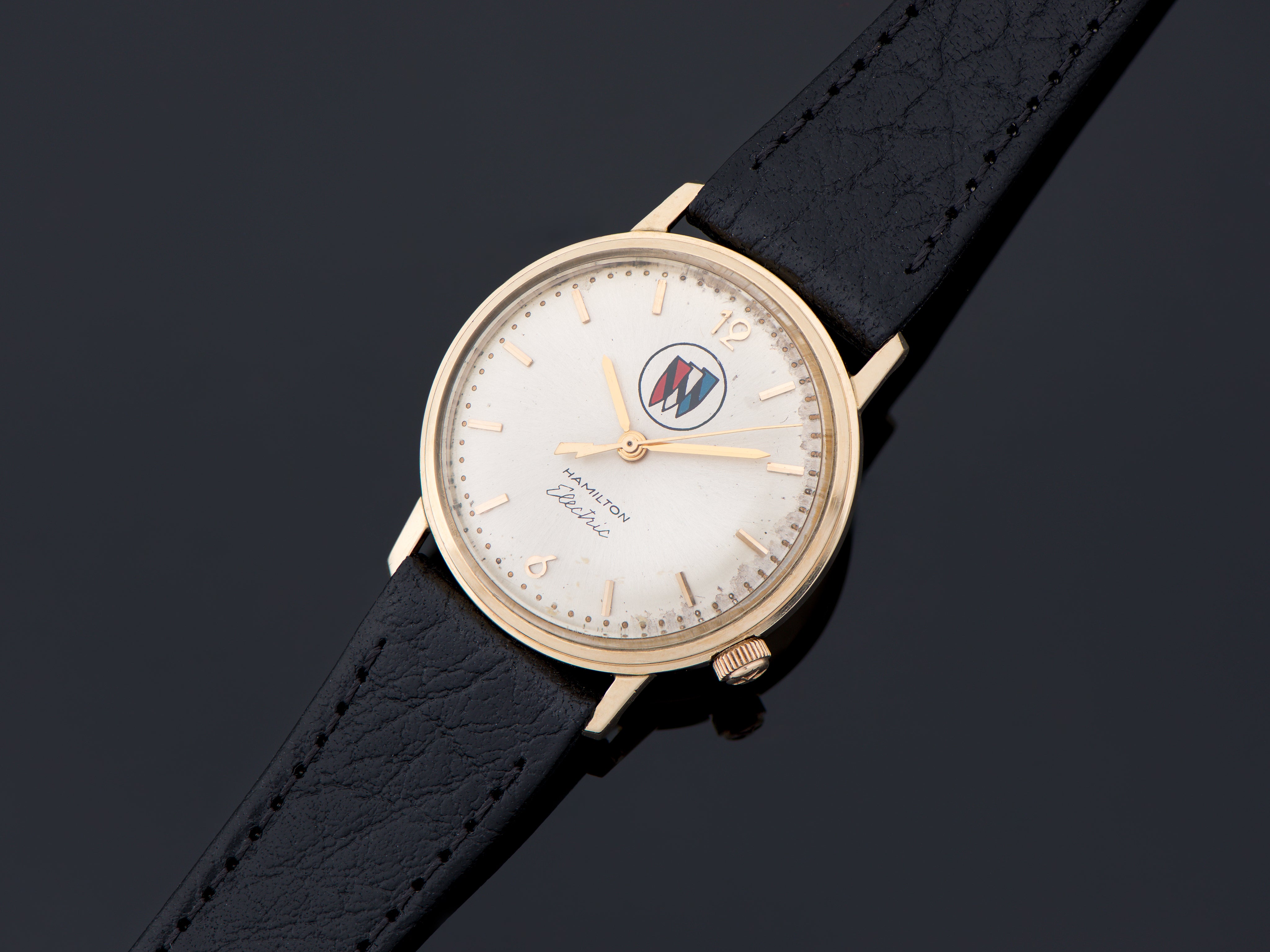 Hamilton Electric Nautilus Watch 14K Buick Award