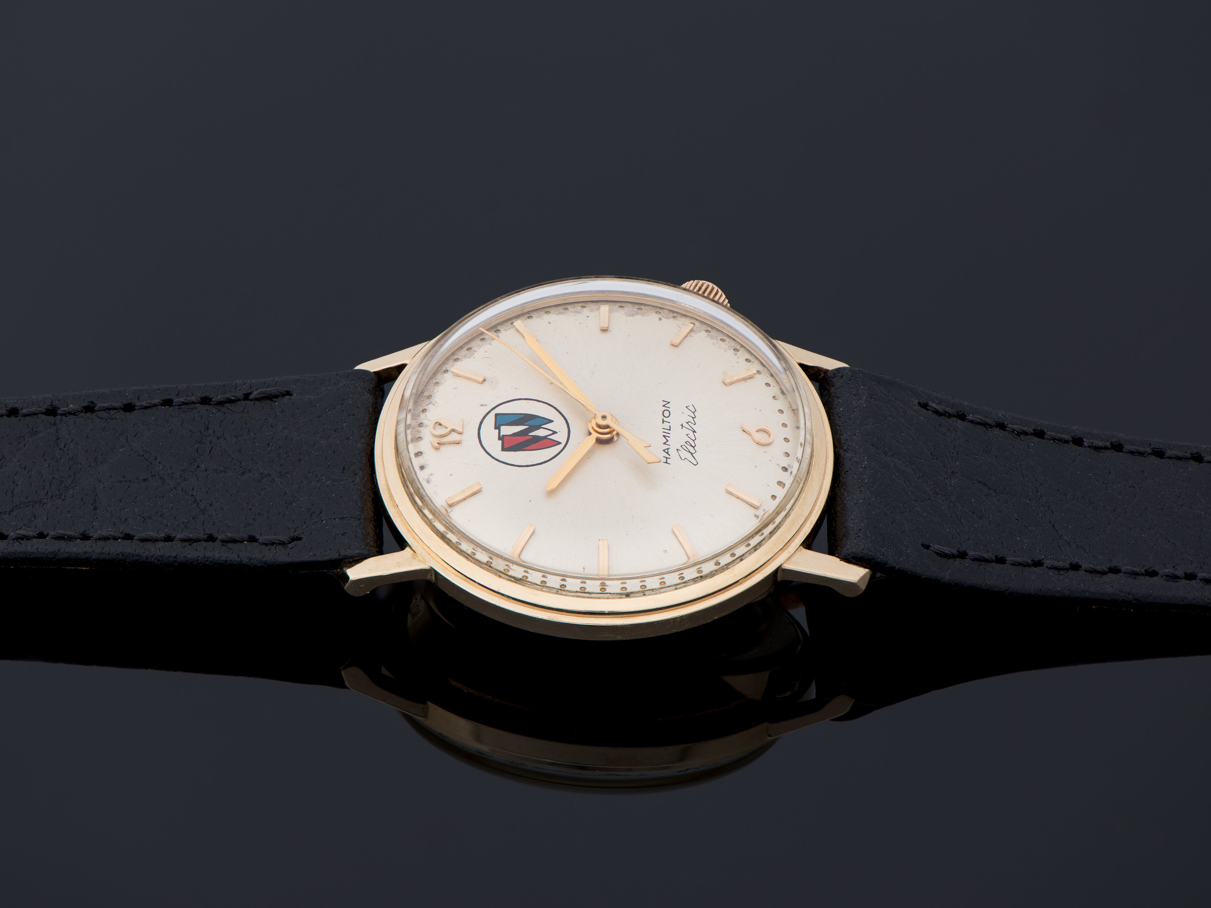 Hamilton Electric Nautilus Watch 14K Buick Award