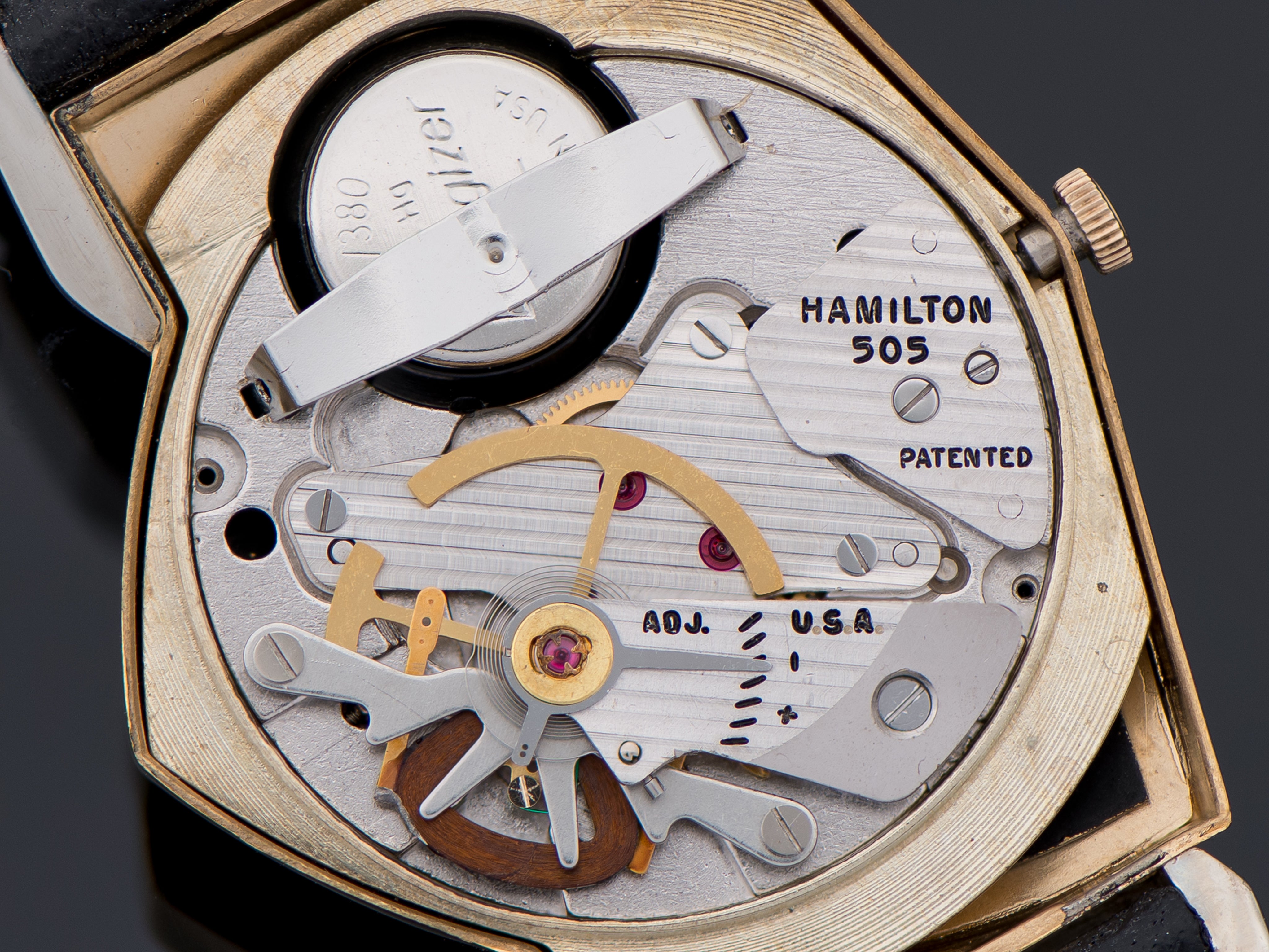 Hamilton Electric Pacer Original Finish Black Dial Watch