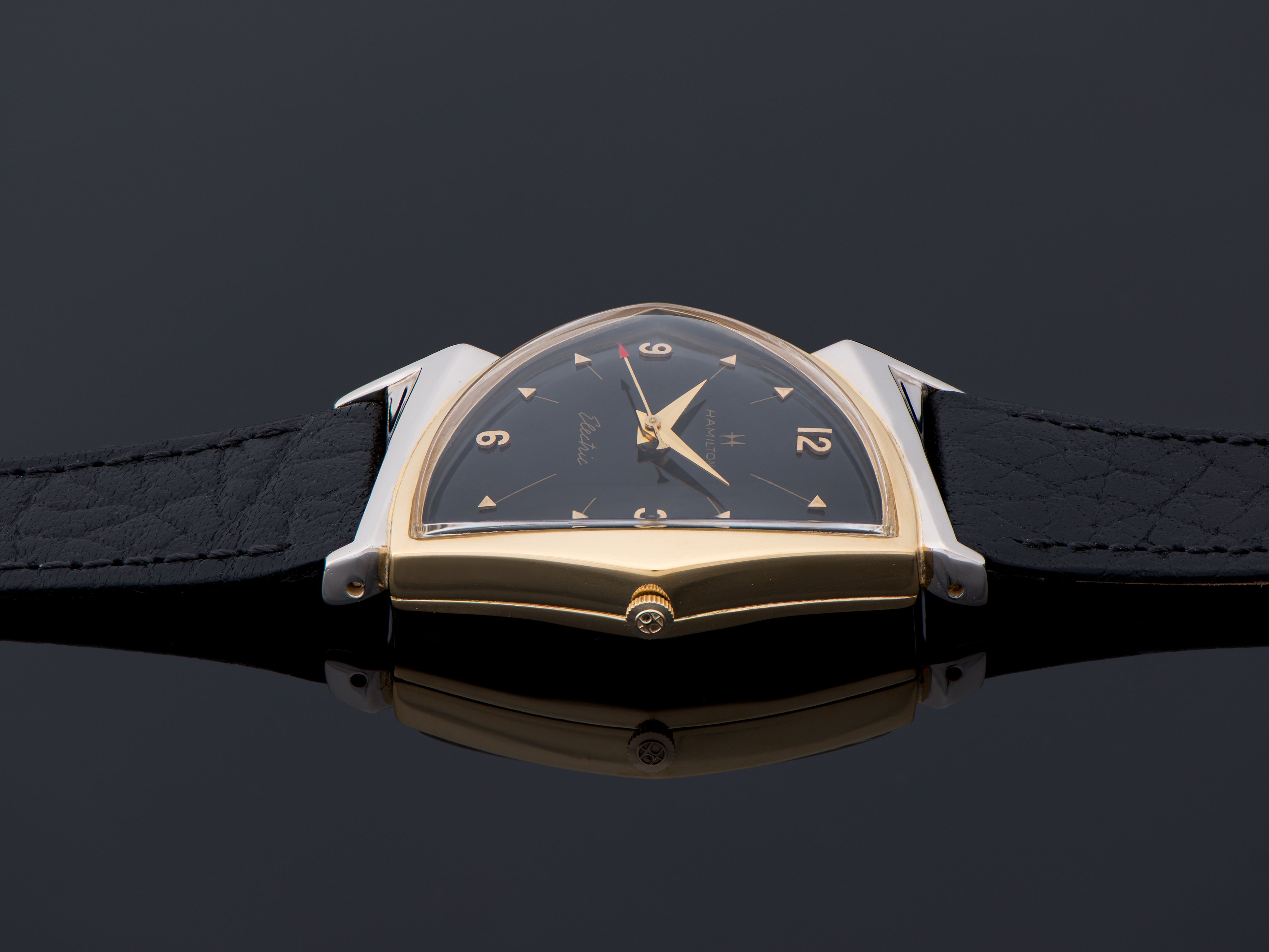 Hamilton Electric Pacer 505 Style Black Dial Watch