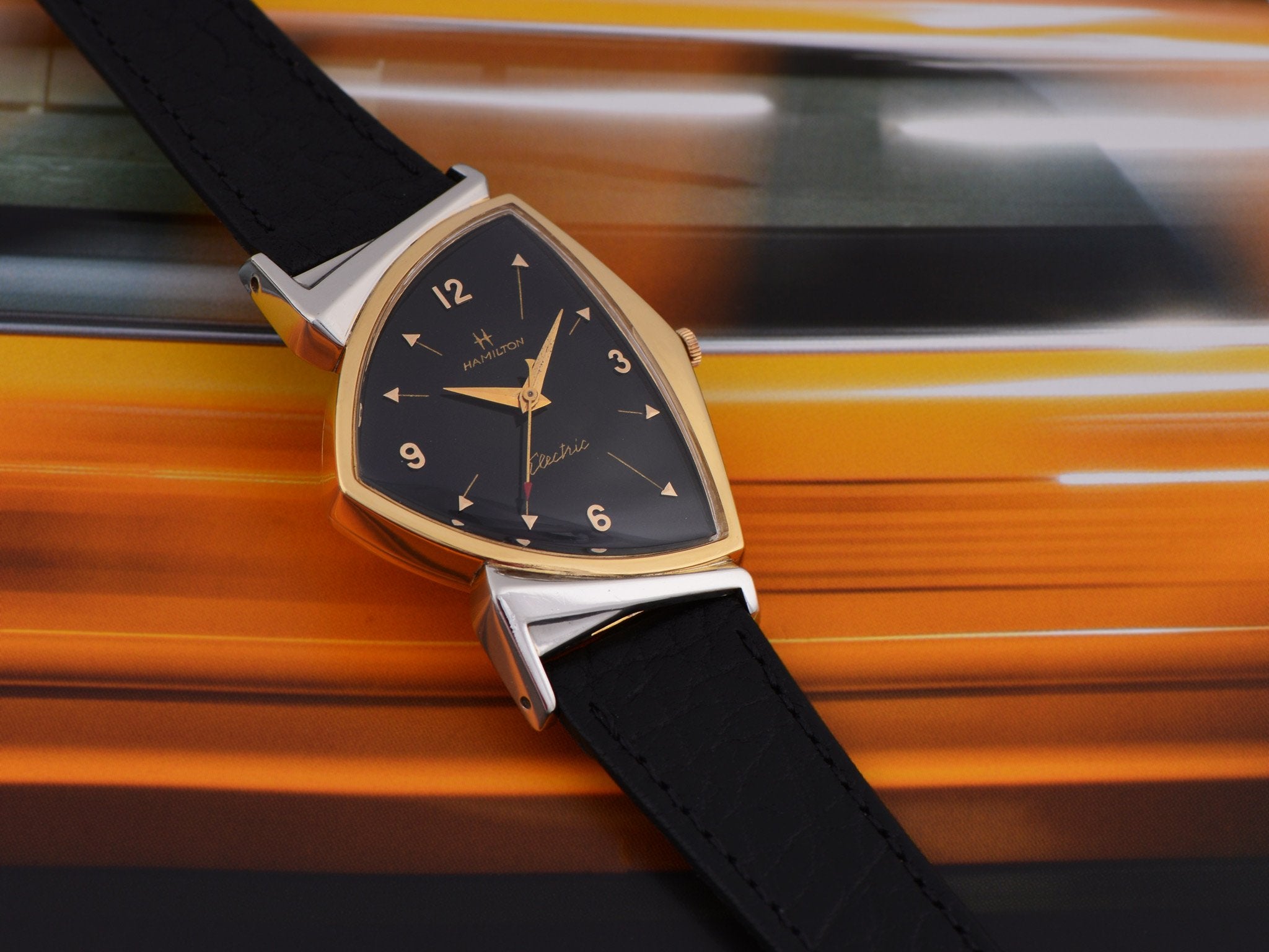 Hamilton Electric Pacer 505 Style Black Dial | Unwind In Time