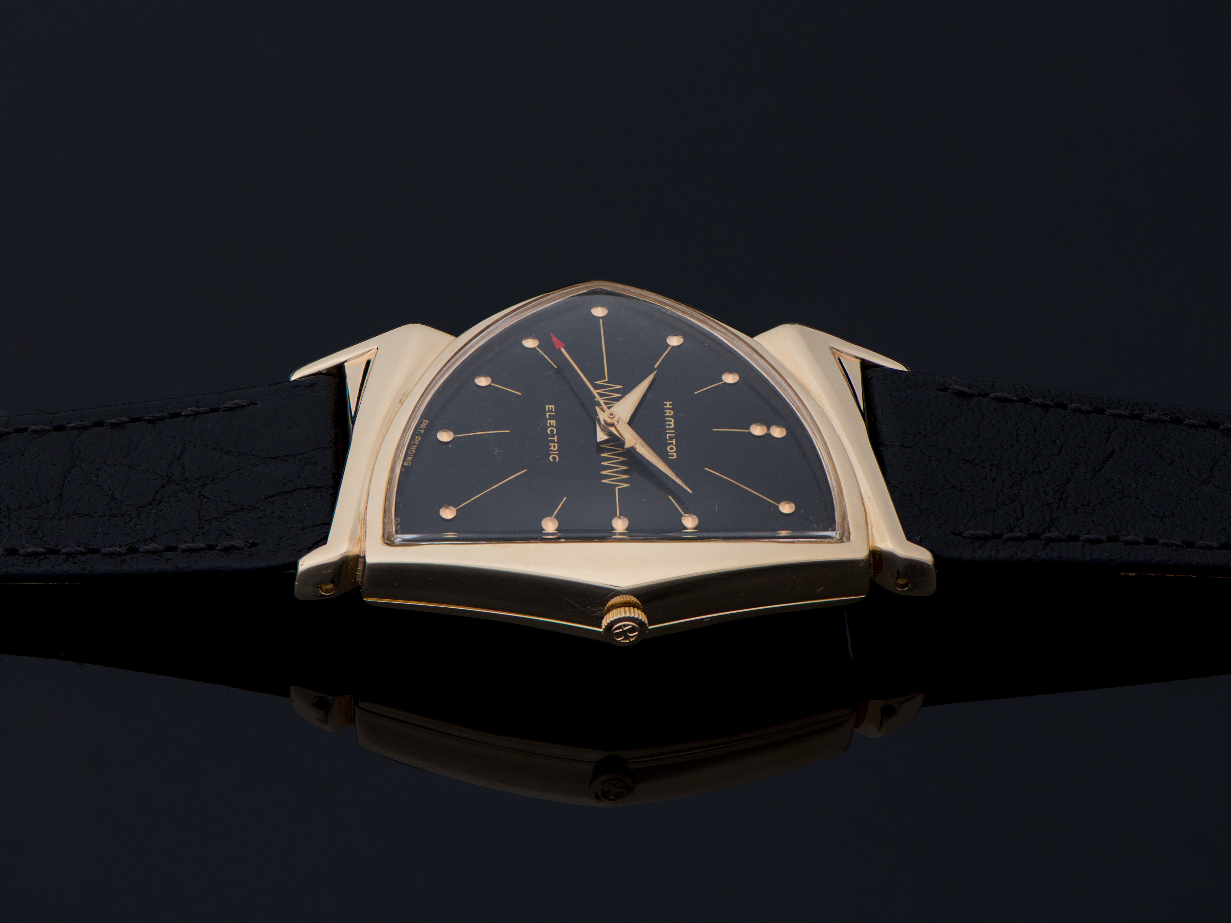 Hamilton Electric Pacer GE Breakthrough 60 14K Gold Watch