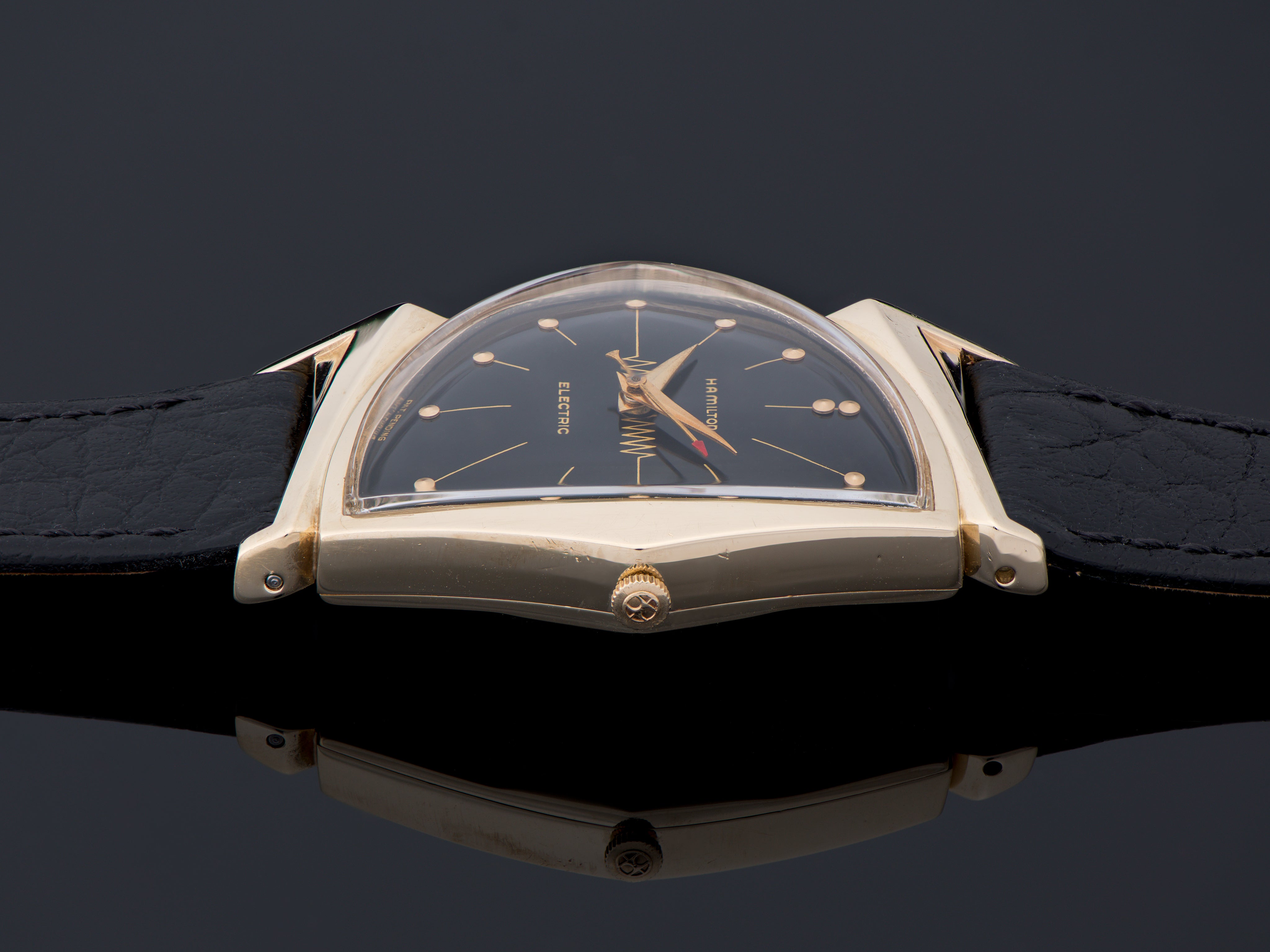 Hamilton Electric Pacer GE Breakthrough 60 14K Gold Watch