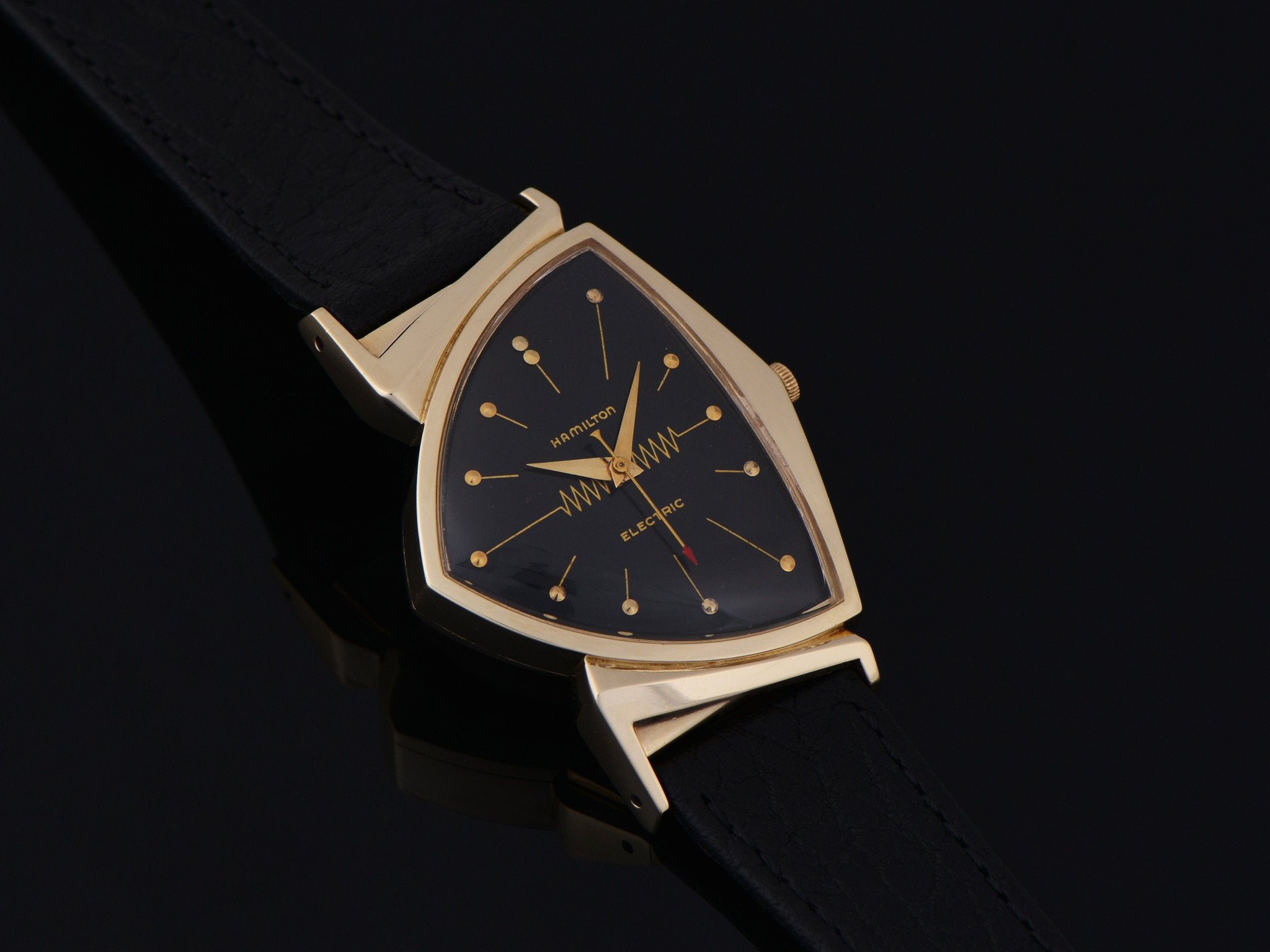 Hamilton Electric Pacer GE Breakthrough 60 14K Gold Watch