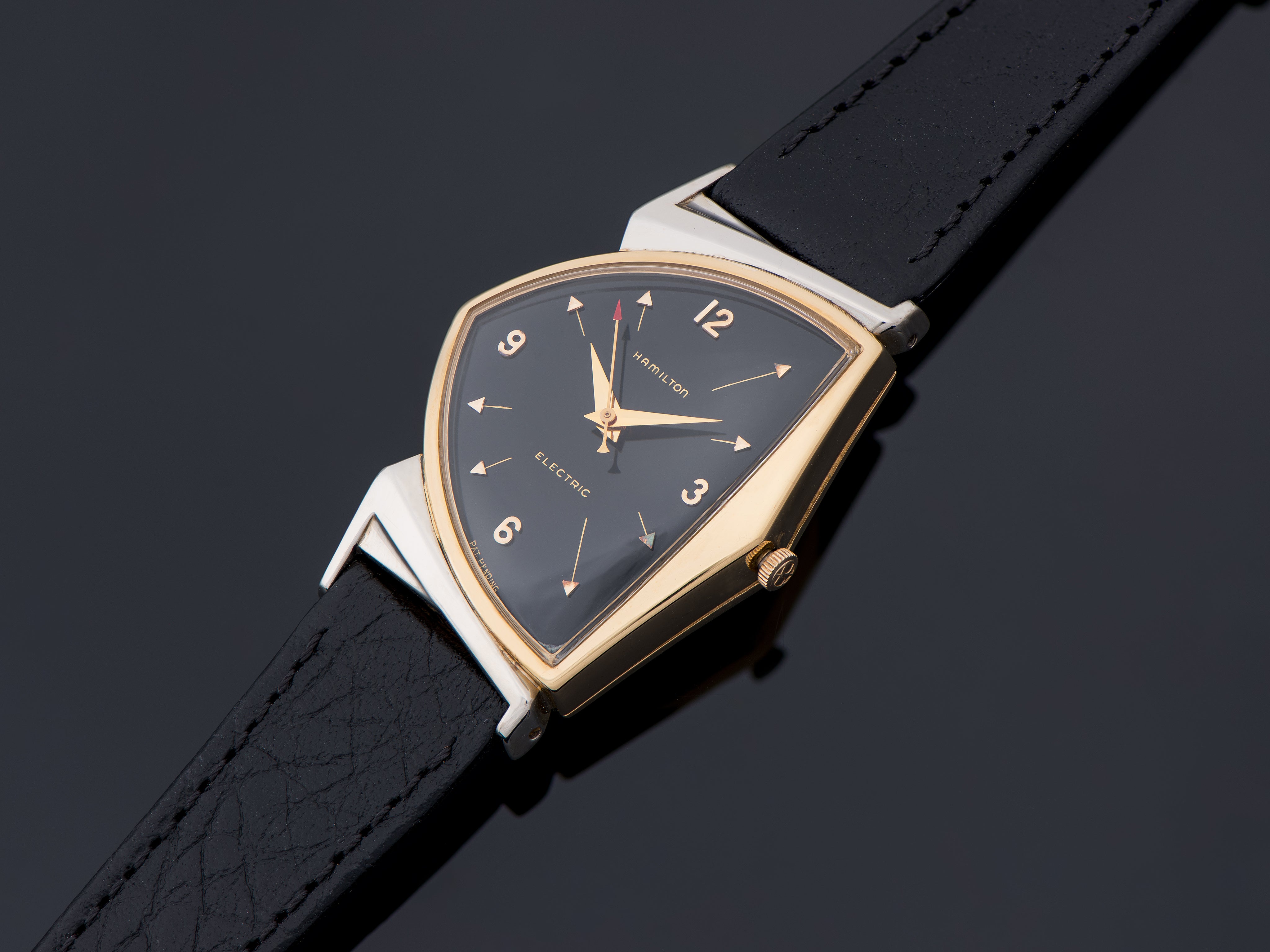 Hamilton Electric Pacer Original Finish Black Dial Watch