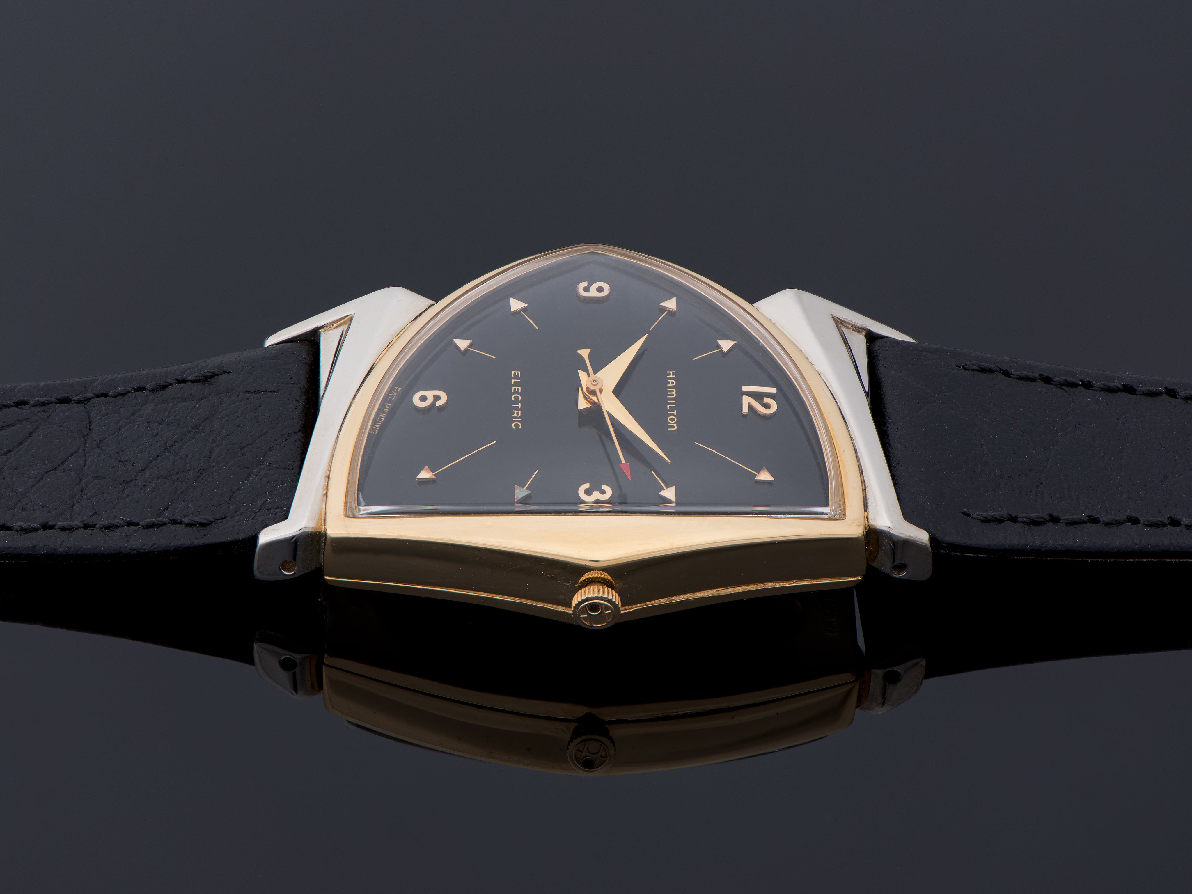 Hamilton Electric Pacer Original Finish Black Dial Watch