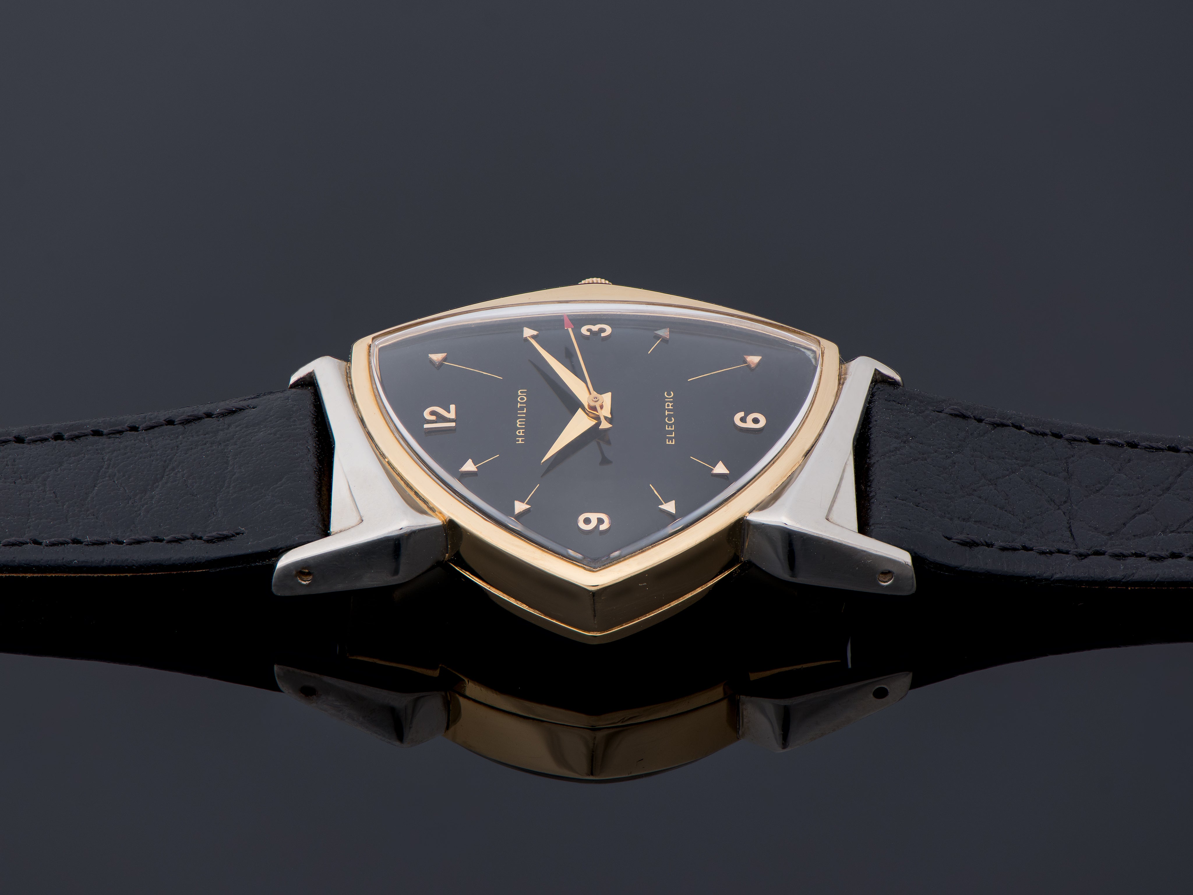 Hamilton Electric Pacer Original Finish Black Dial Watch