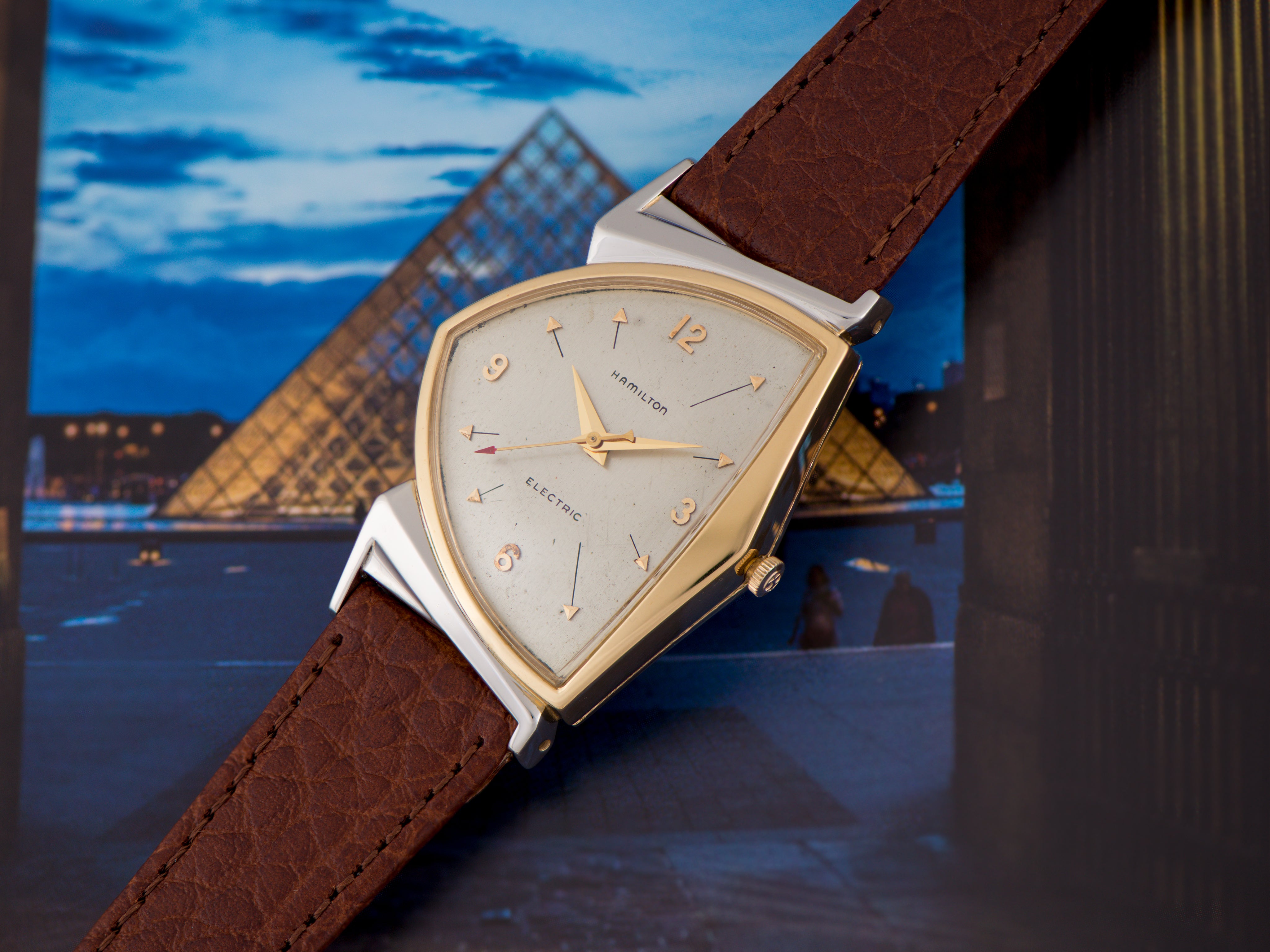 Hamilton Electric Pacer Original Finish Silver Dial Watch