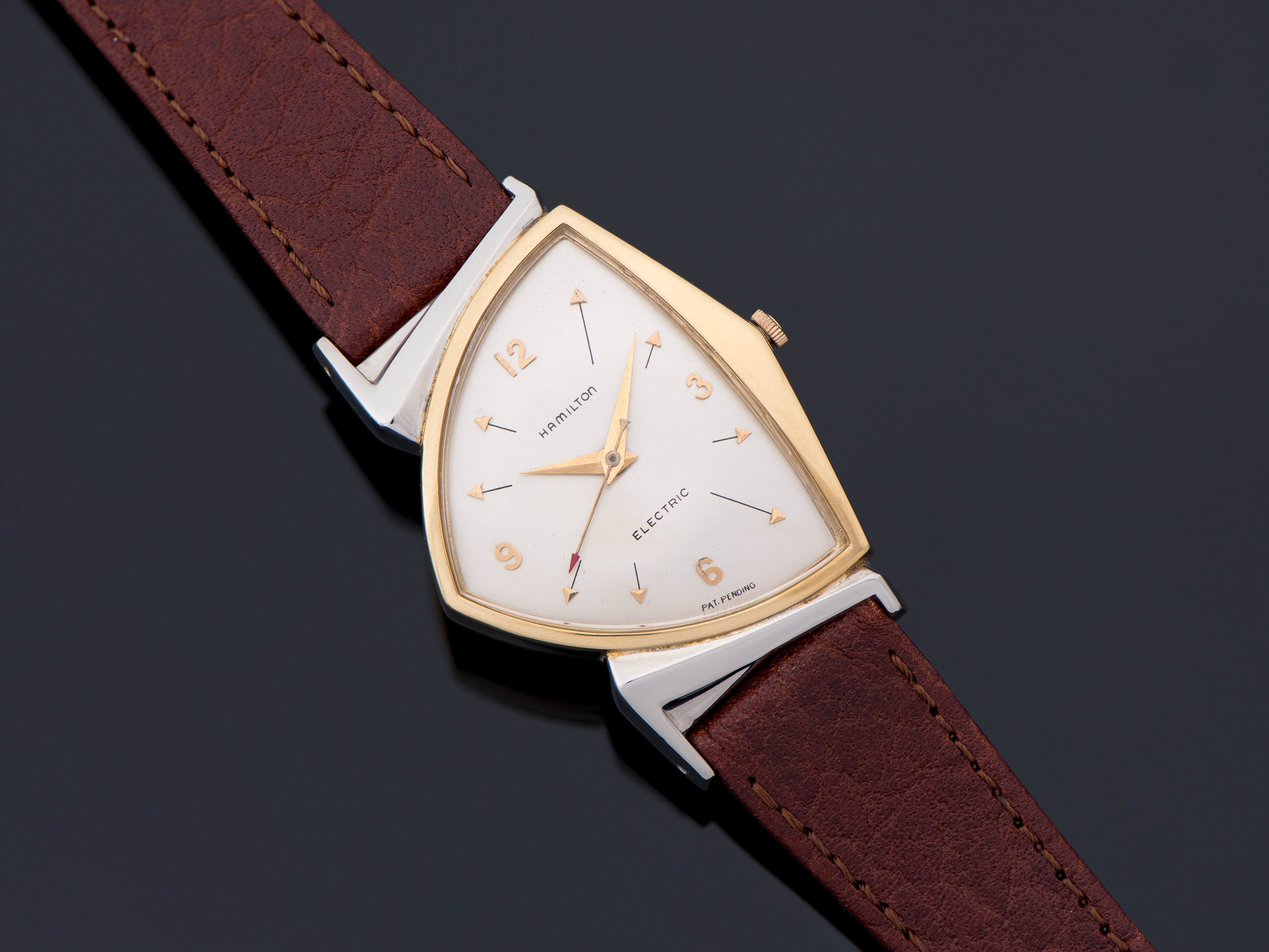 Hamilton Electric Pacer Watch Original Silver Dial