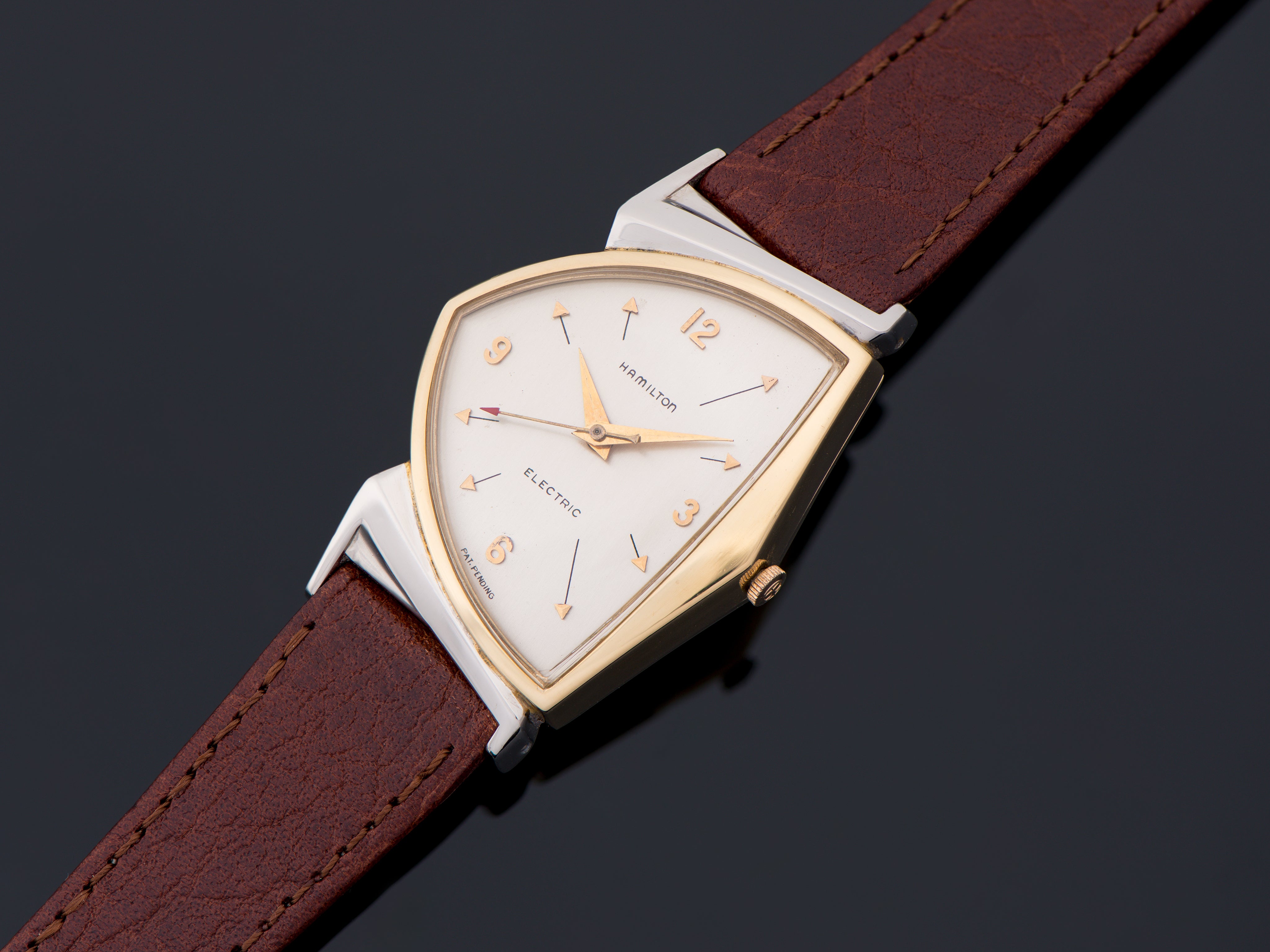 Hamilton Electric Pacer Watch Original Silver Dial