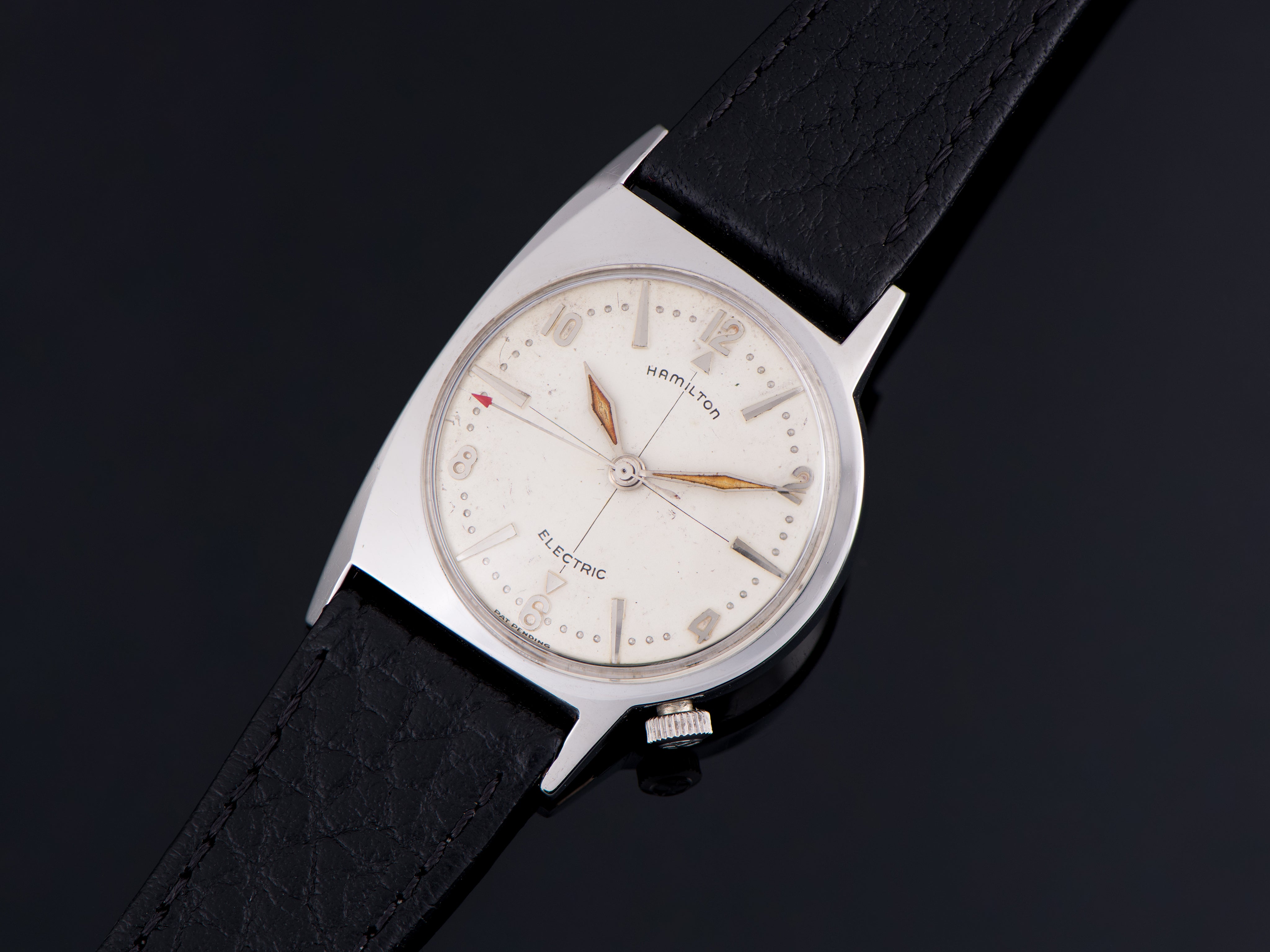 Hamilton Electric Regulus Stainless Steel Asymmetric Watch