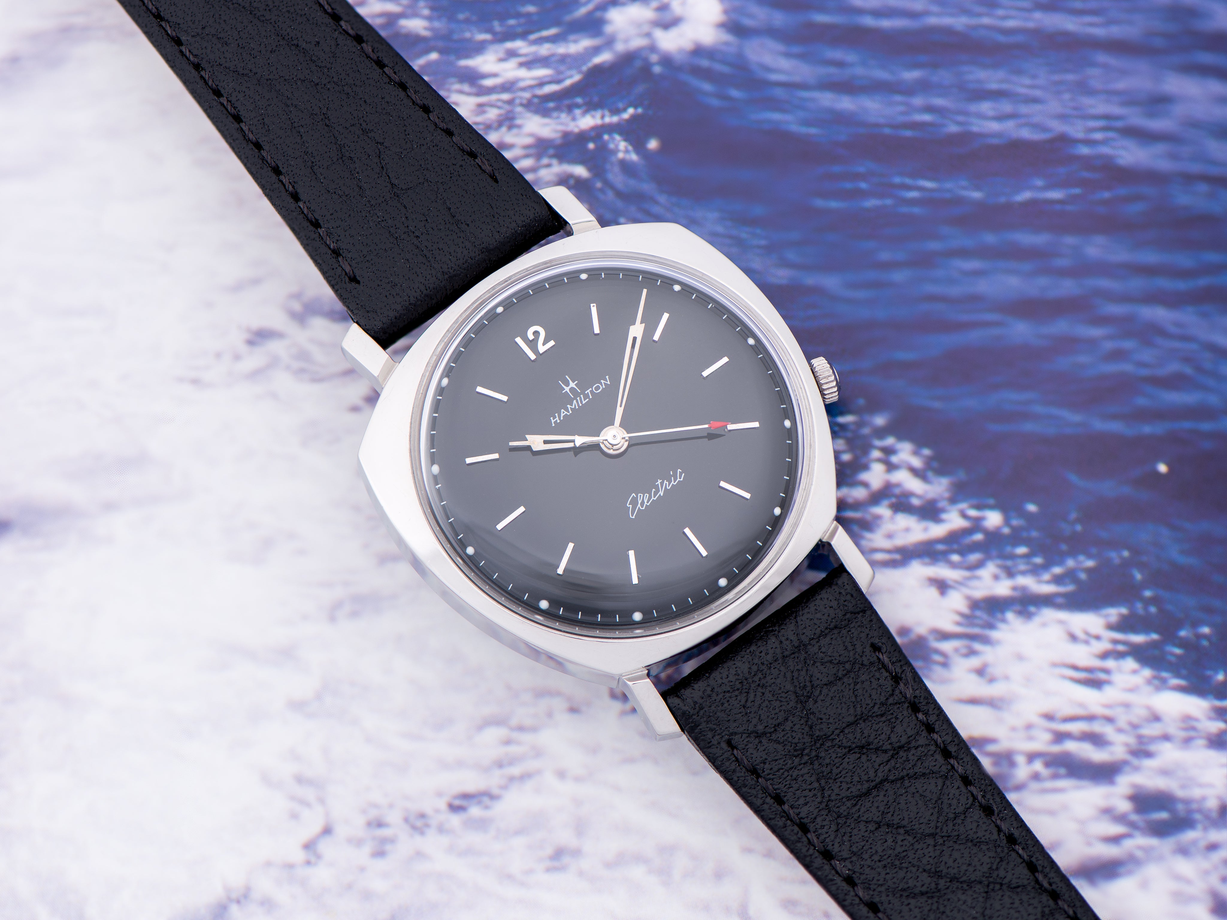 Hamilton Electric Sea-Lectric II Custom Black Dial Watch | Unwind In Time