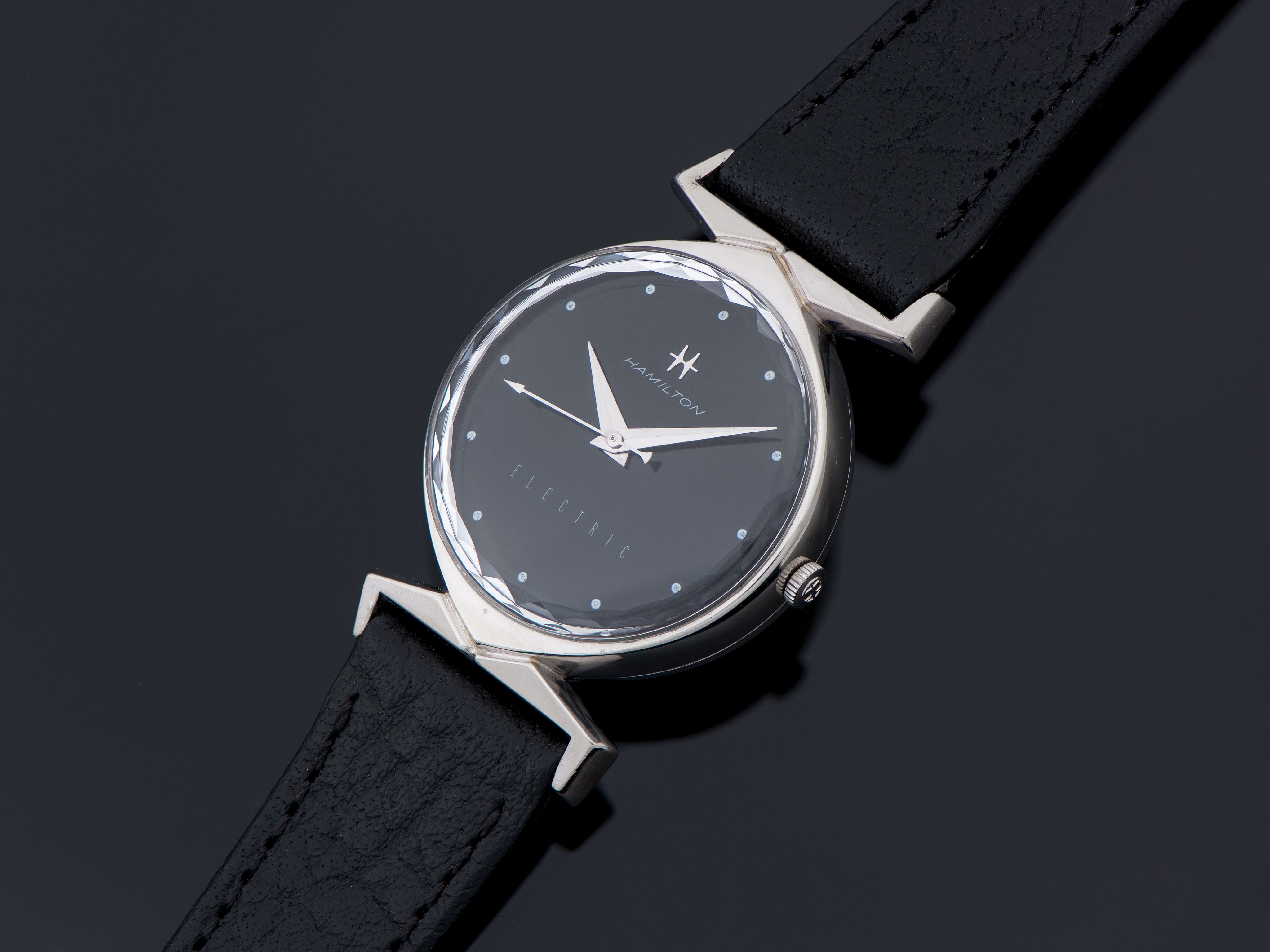 Hamilton Electric Titan III RARE Original Black Dial Watch