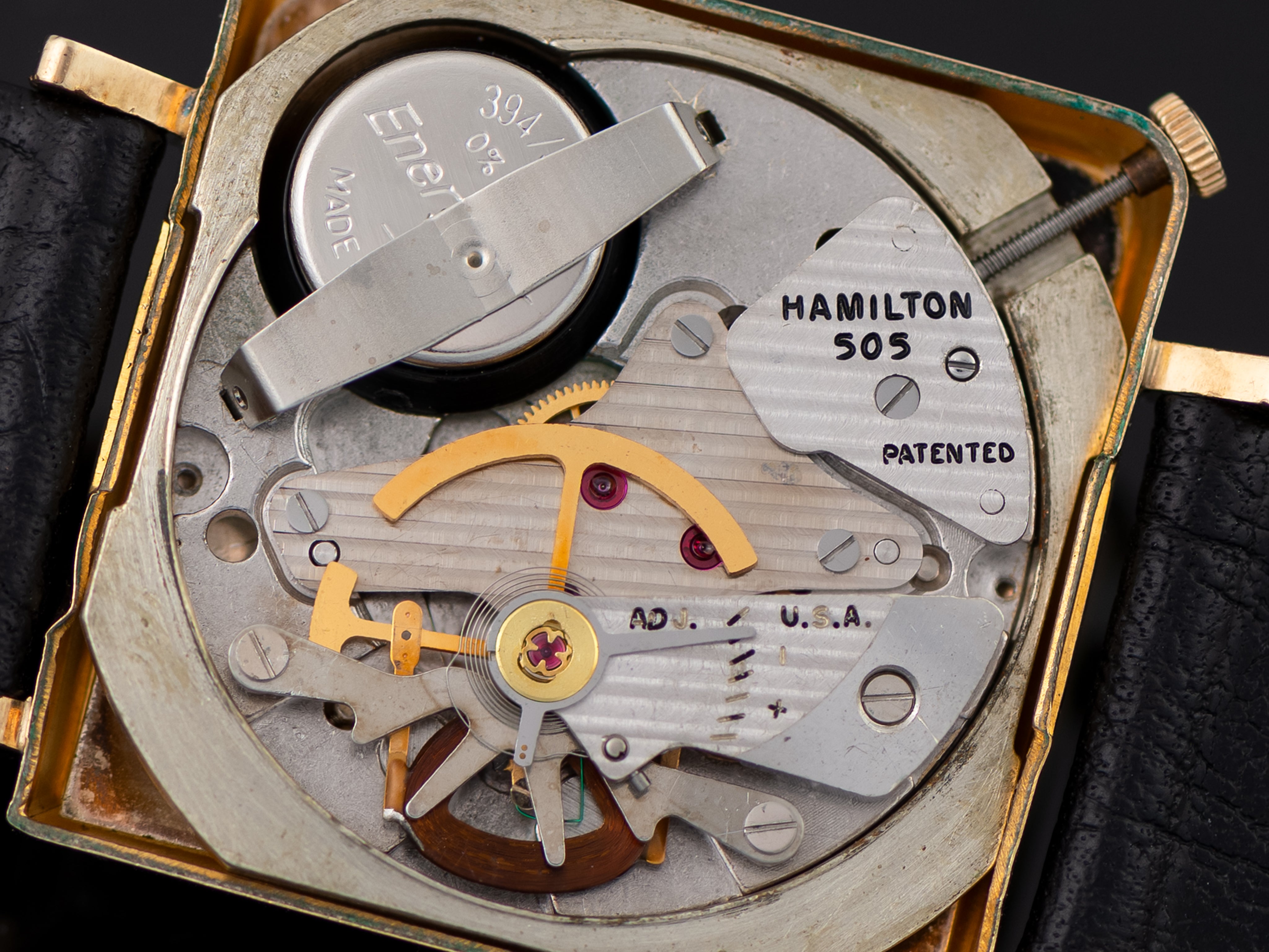 Hamilton Electric Victor Watch With Original Finish Silver Dial ...
