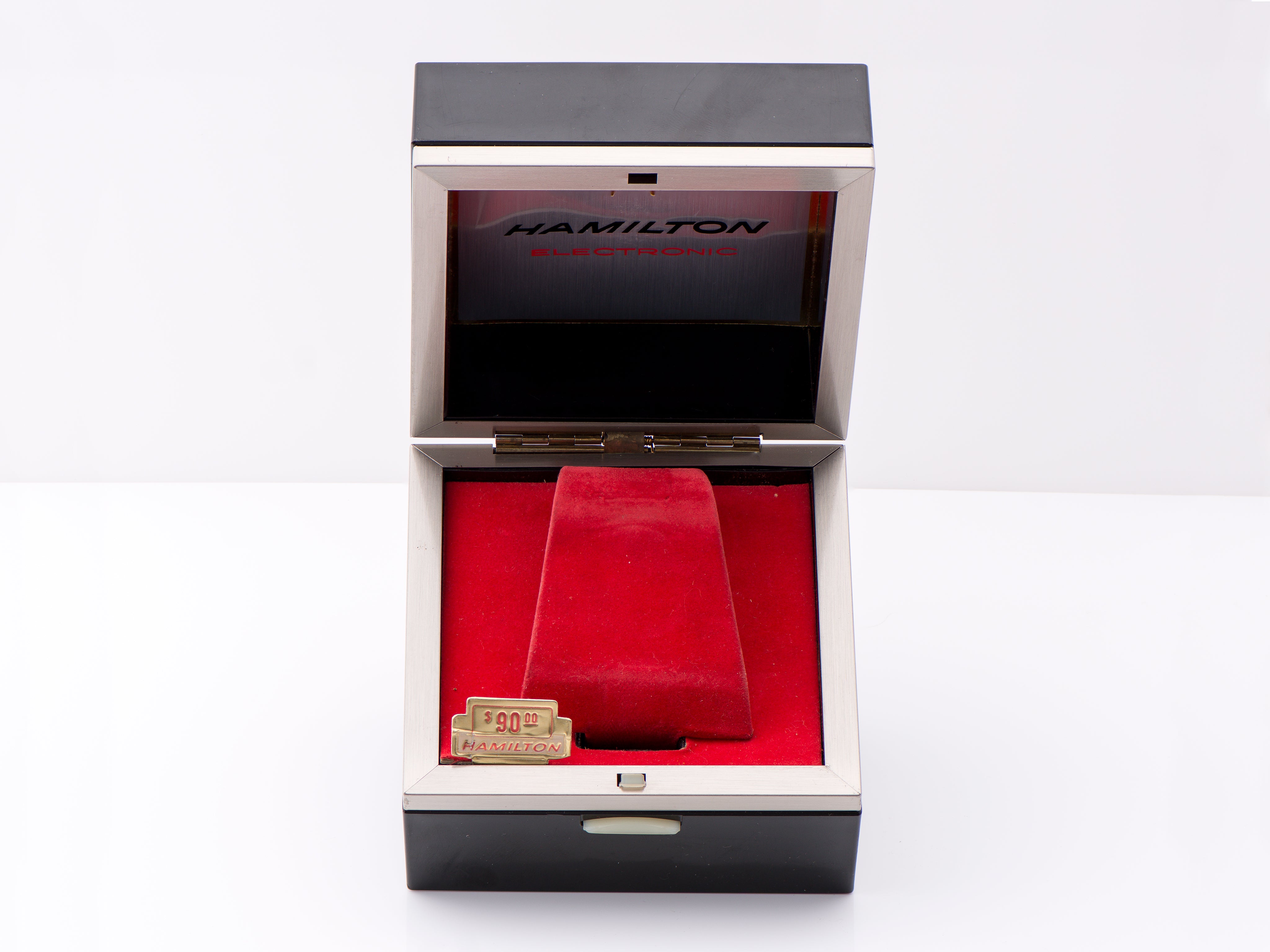 Hamilton Clamshell Watch Box for Medallion 22 Jewel Watch