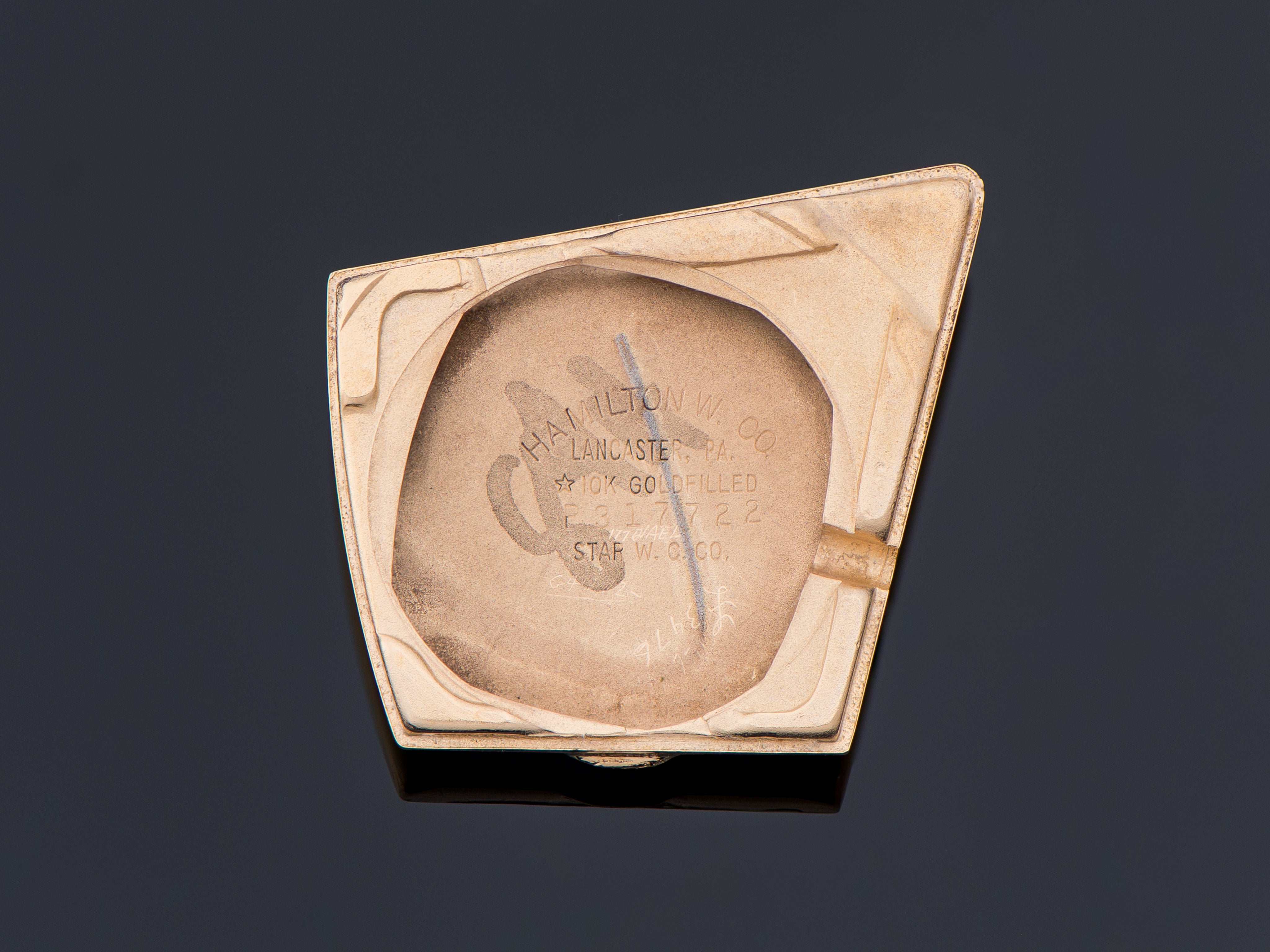 Hamilton Flight II Asymmetric Watch Original Silver Dial