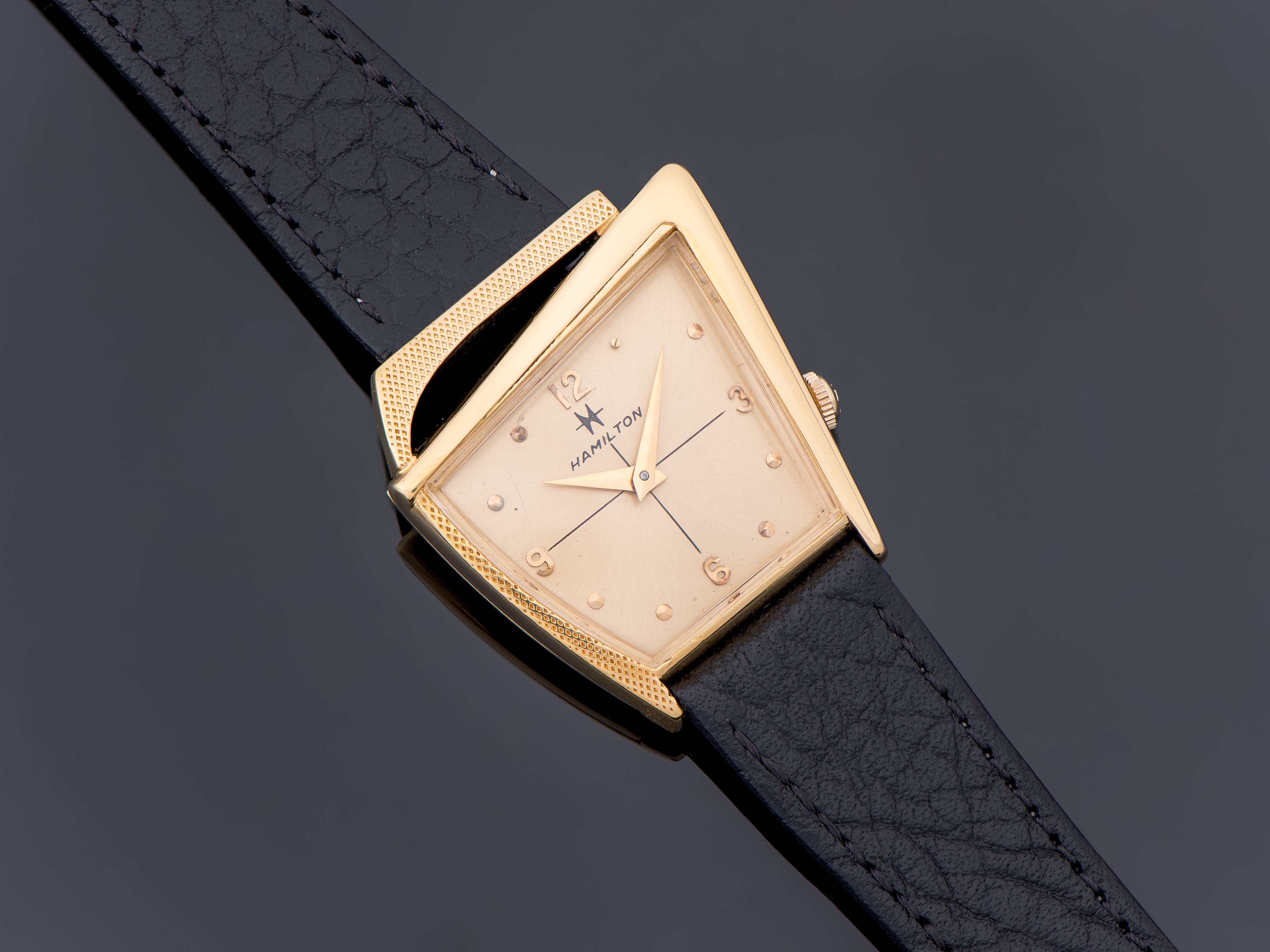 Hamilton Flight II Asymmetric Watch Champagne Dial