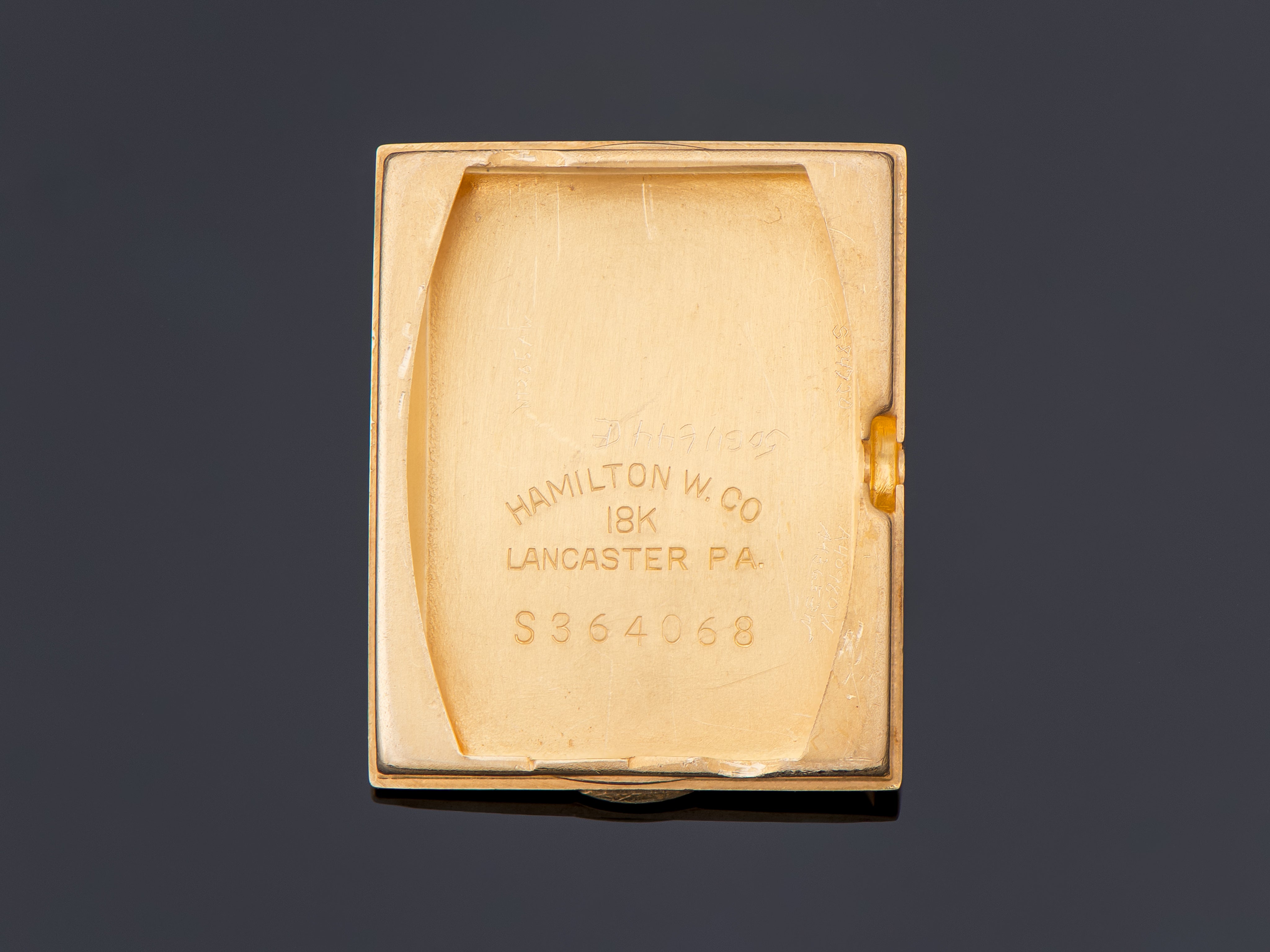 Hamilton Gordon 18K Yellow Gold Watch