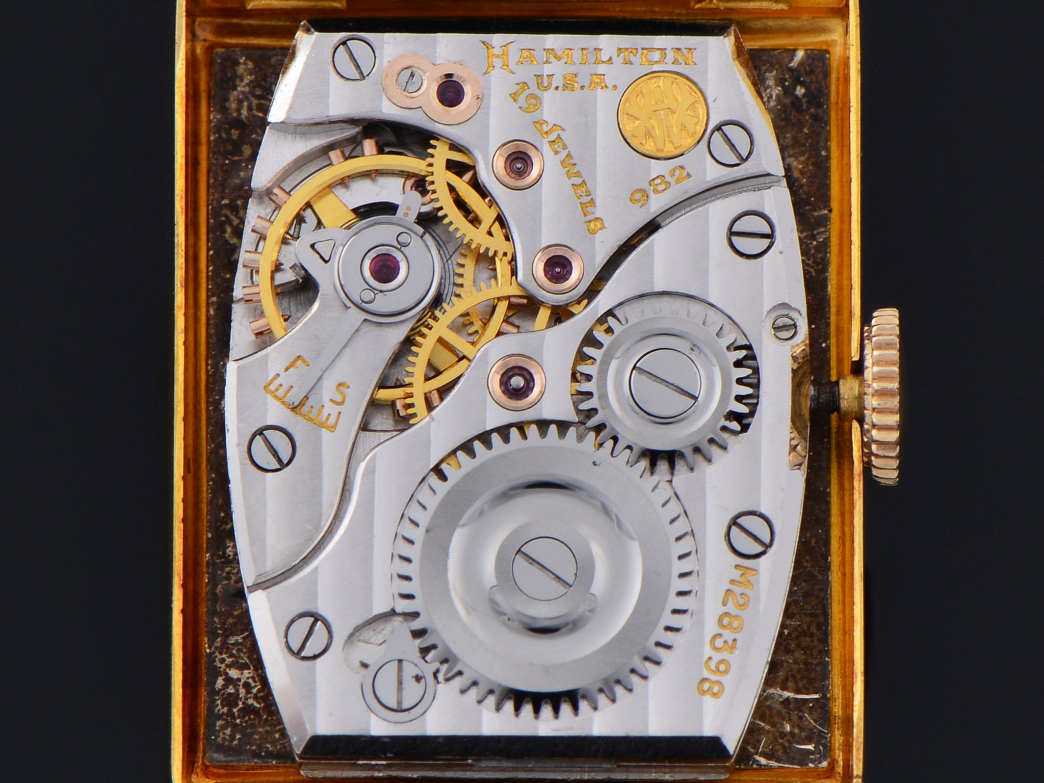 Hamilton Gordon 18K Yellow Gold Watch | Unwind In Time