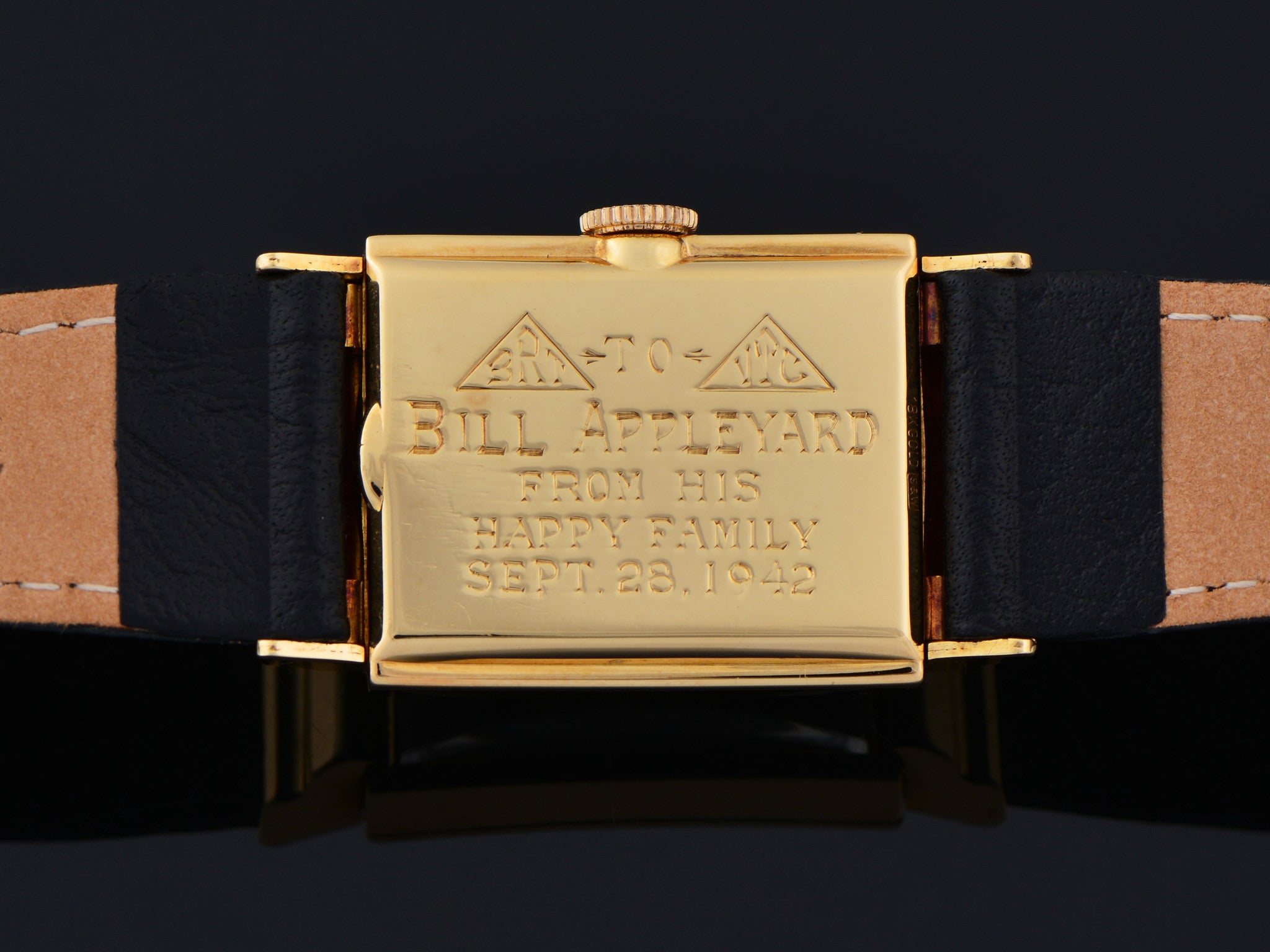 Hamilton Gordon 18K Yellow Gold Watch | Unwind In Time