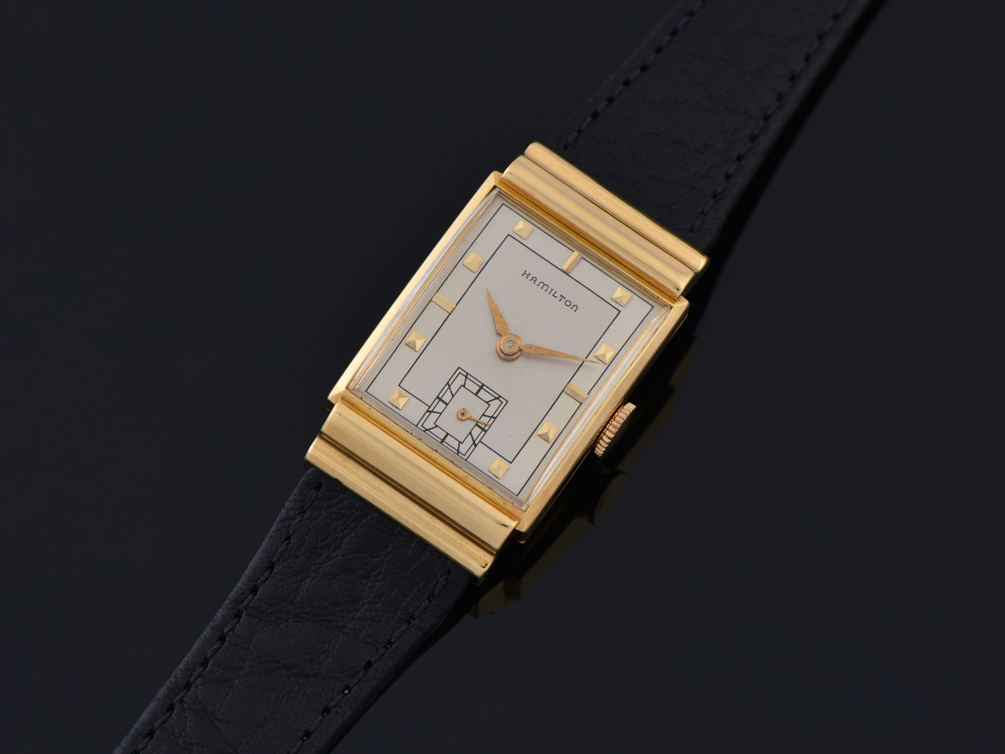 Hamilton Gordon 18K Yellow Gold Watch | Unwind In Time