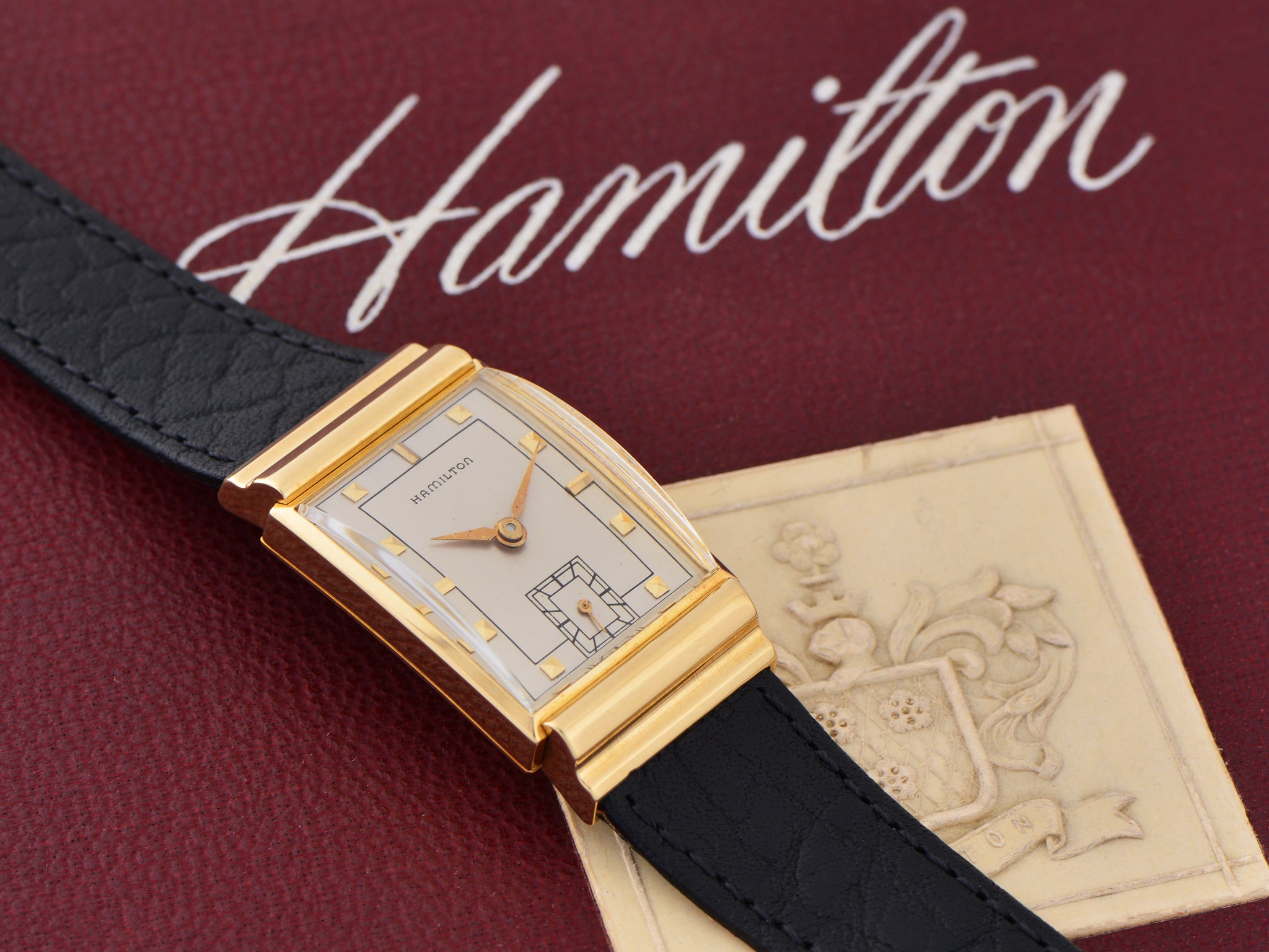 Hamilton Gordon 18K Yellow Gold Watch | Unwind In Time
