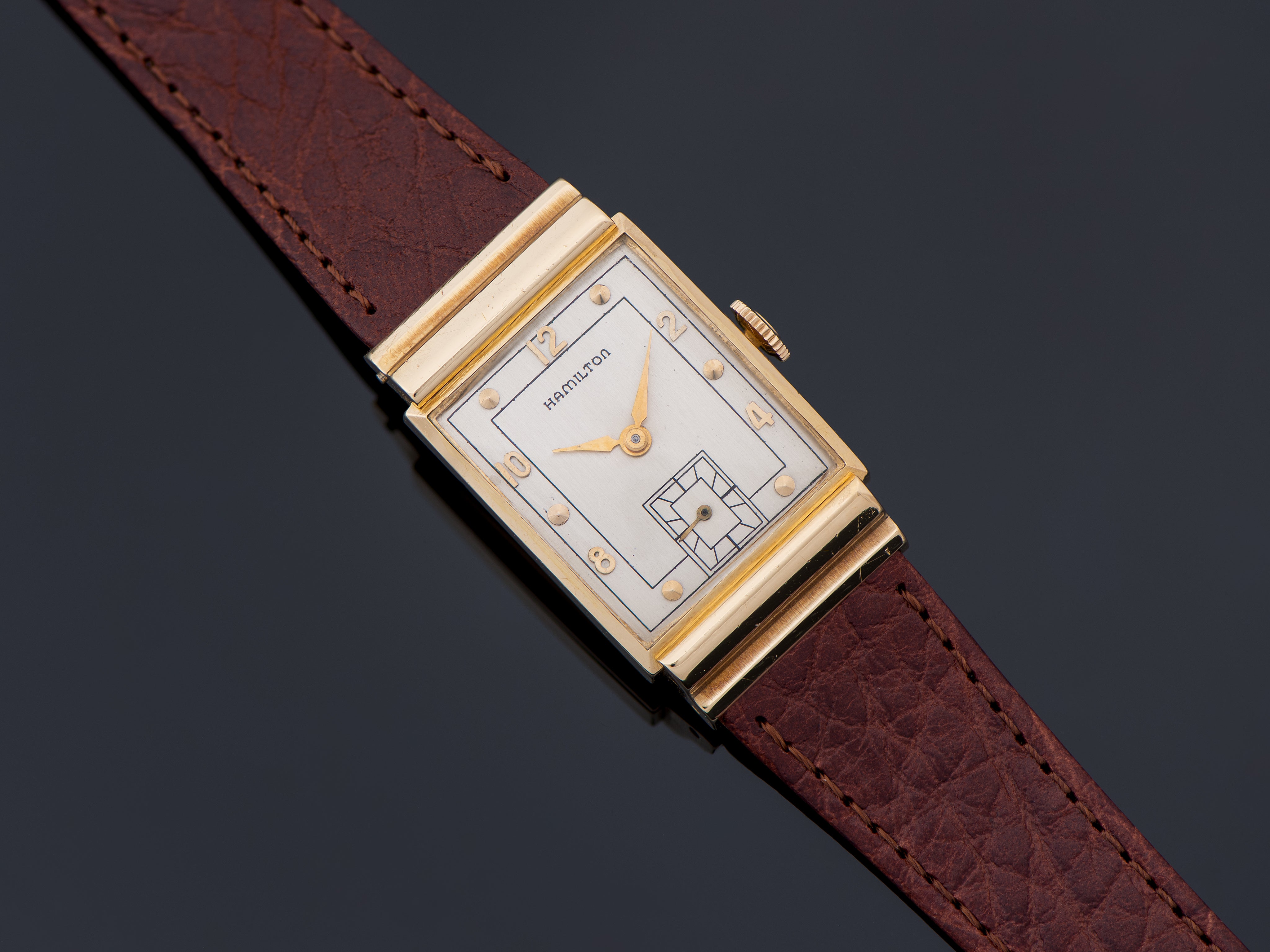 Hamilton Gordon 18K Yellow Gold Watch