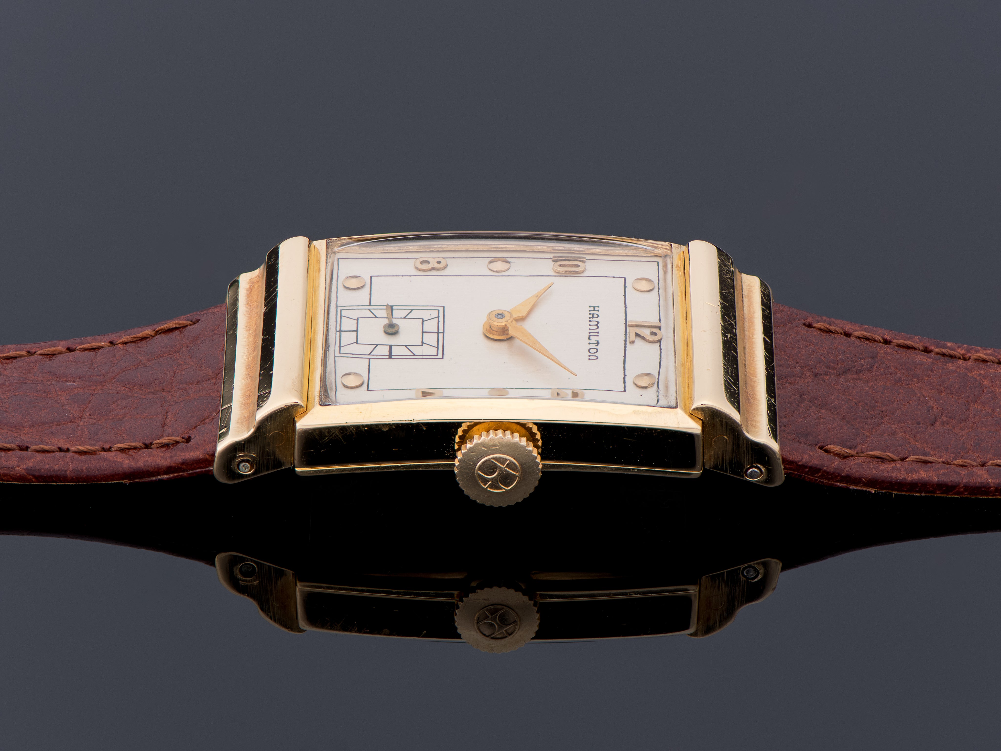 Hamilton Gordon 18K Yellow Gold Watch