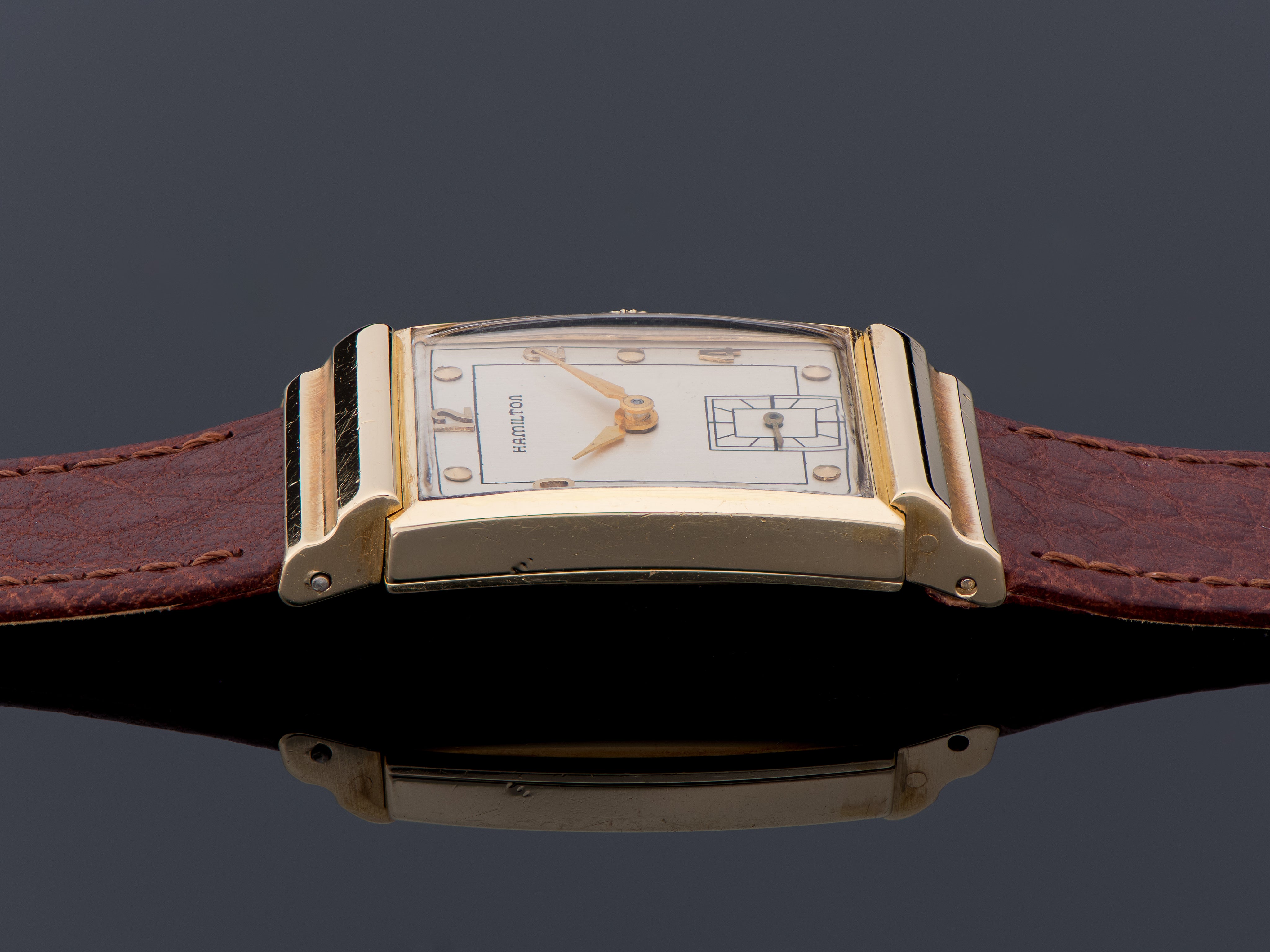 Hamilton Gordon 18K Yellow Gold Watch