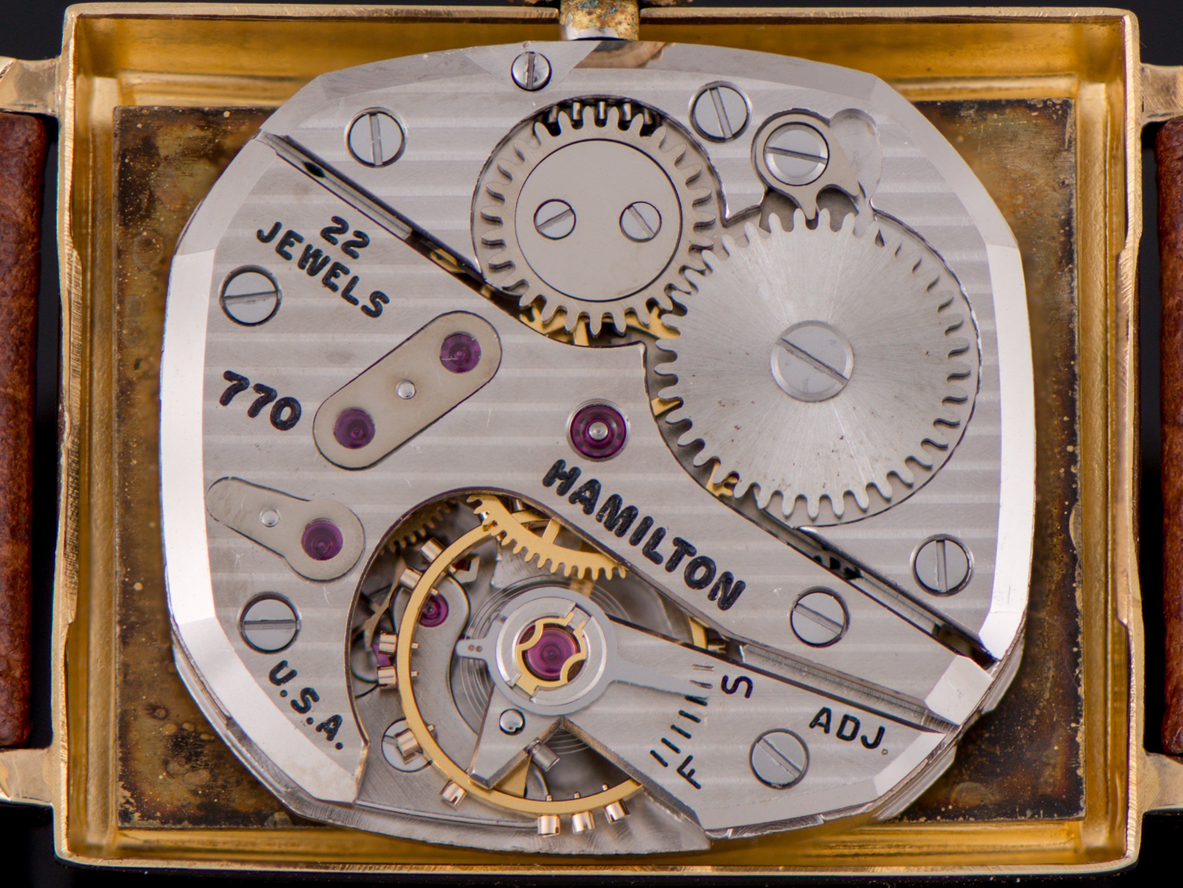 Hamilton Huntley 14K Solid Gold Watch