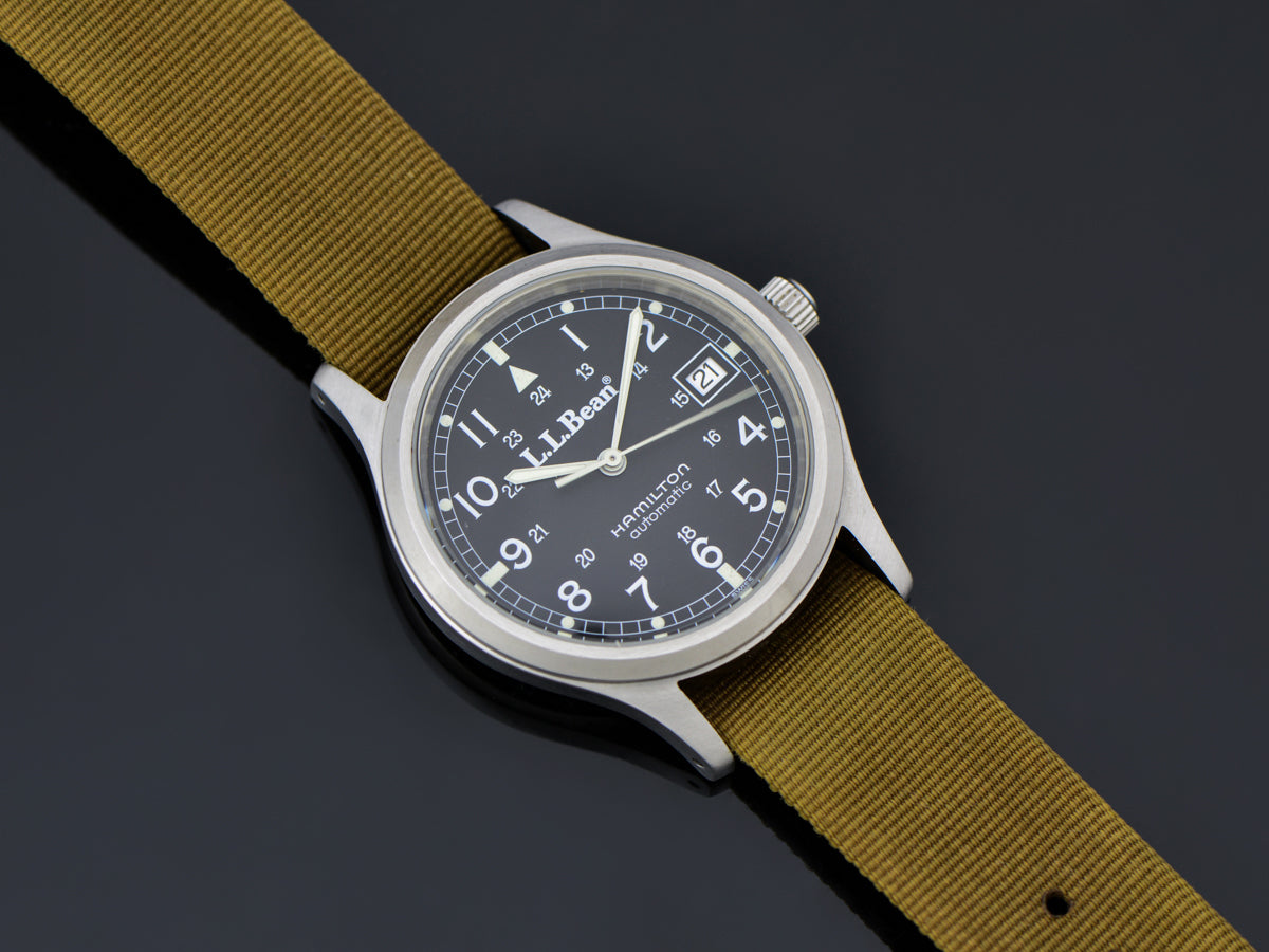 Hamilton 9721 L.L. Bean RAF Automatic With Date Ca. 1991 Watch | Unwind ...