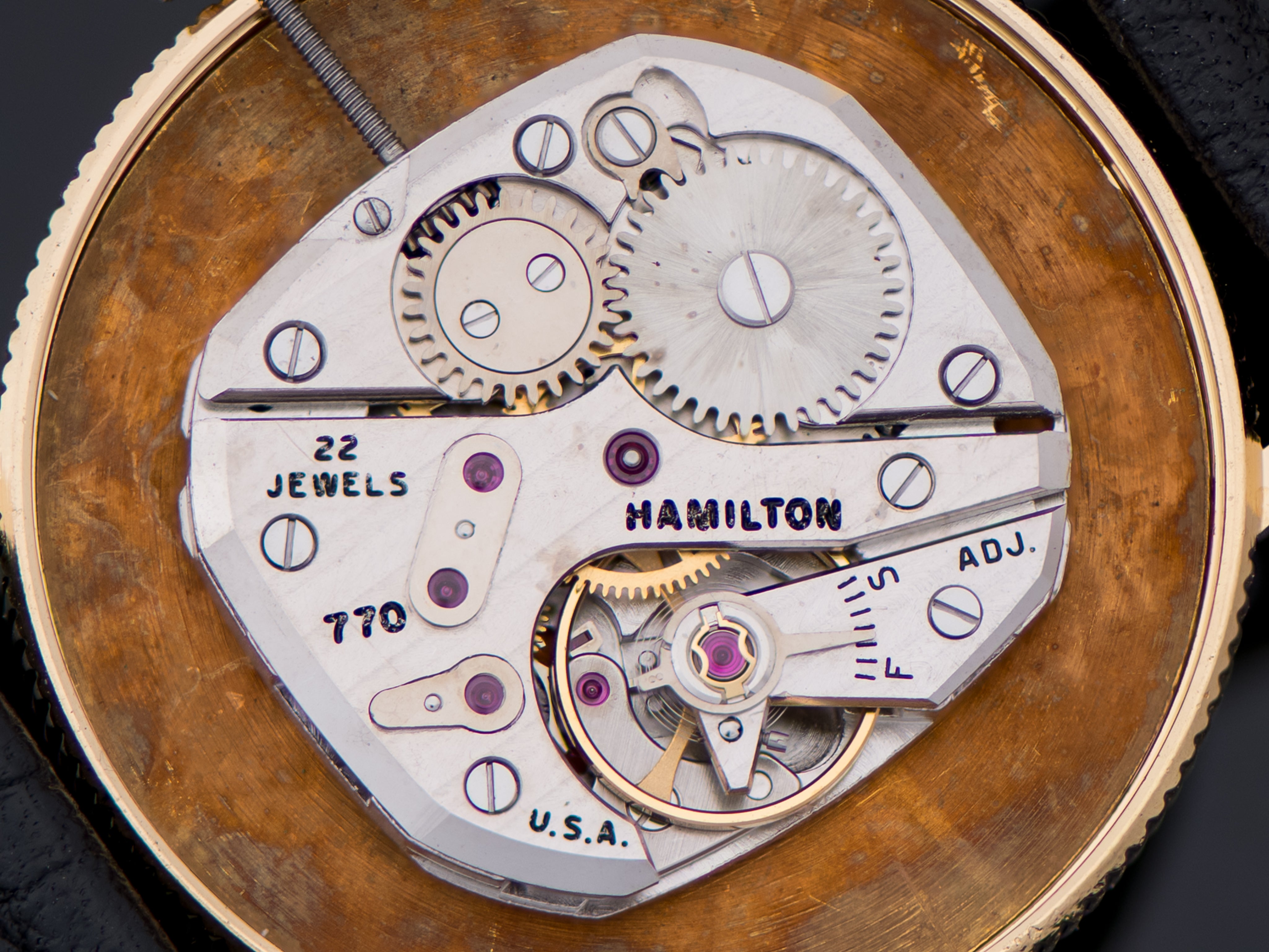 Hamilton Liberty Coin 10K RGP Watch