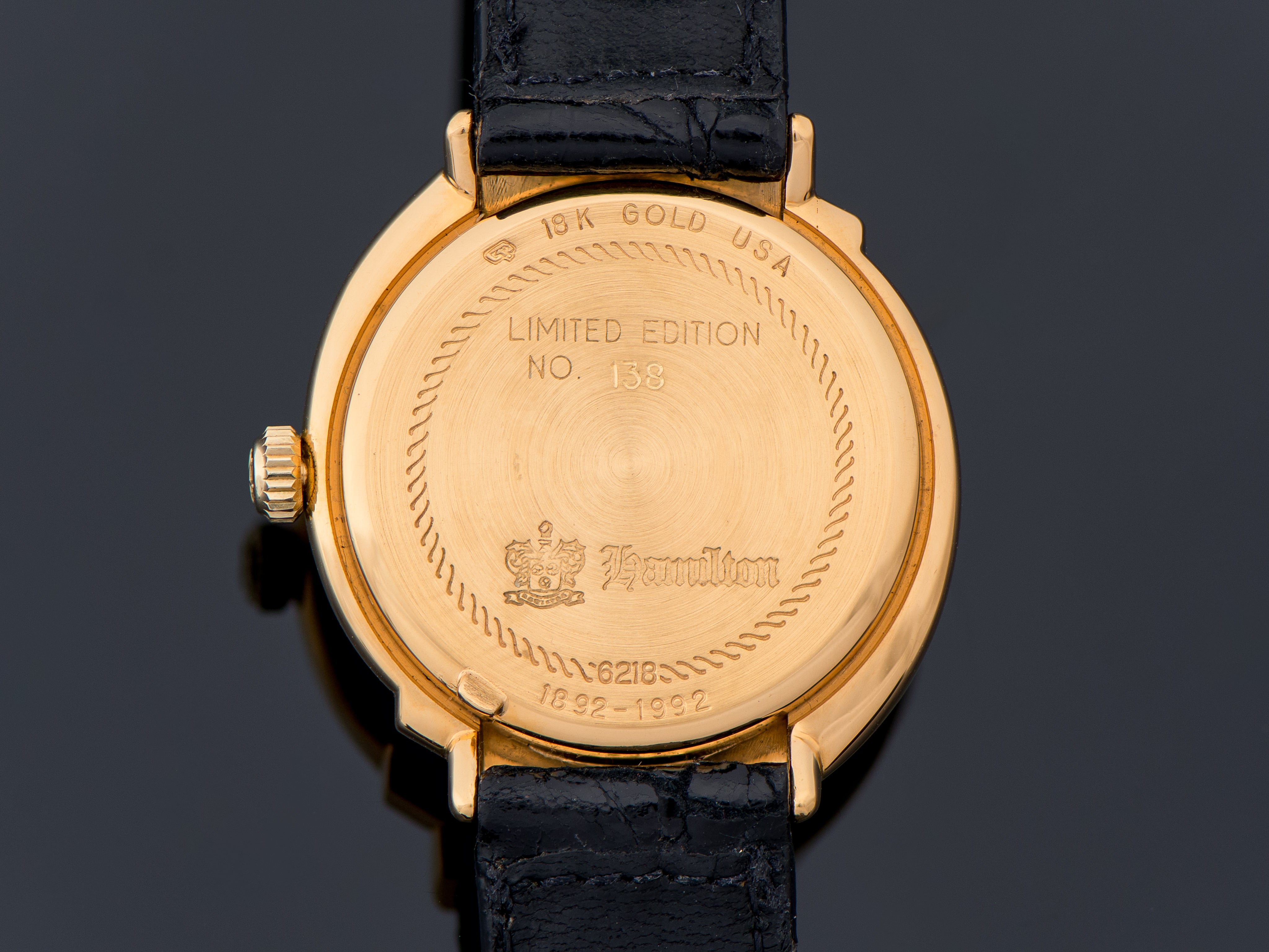 Hamilton Spur 18K Solid Gold Limited Edition Reissue Watch | Unwind In Time