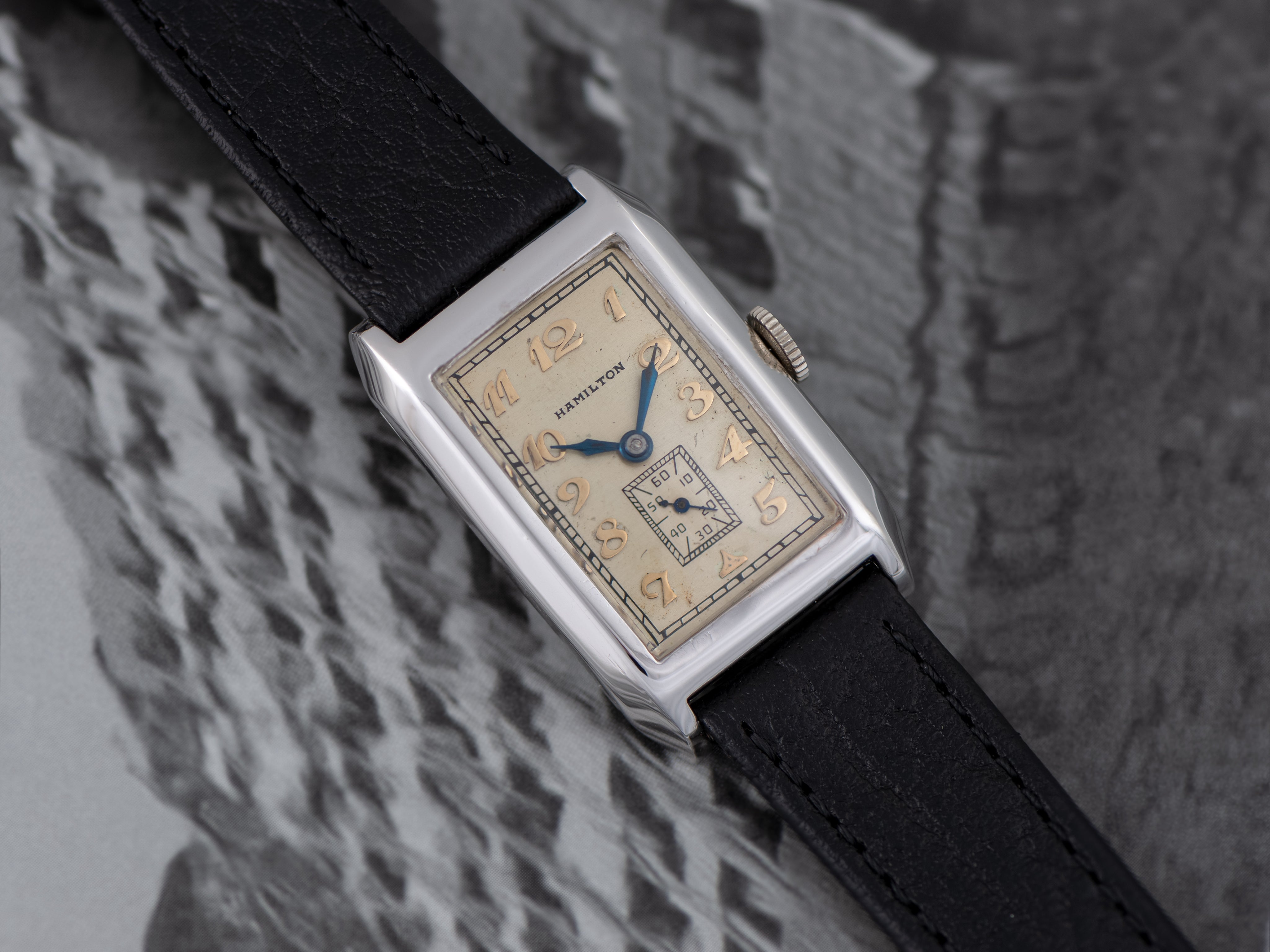 Hamilton Stanley White Gold Filled Explorer Series Watch | Unwind In Time