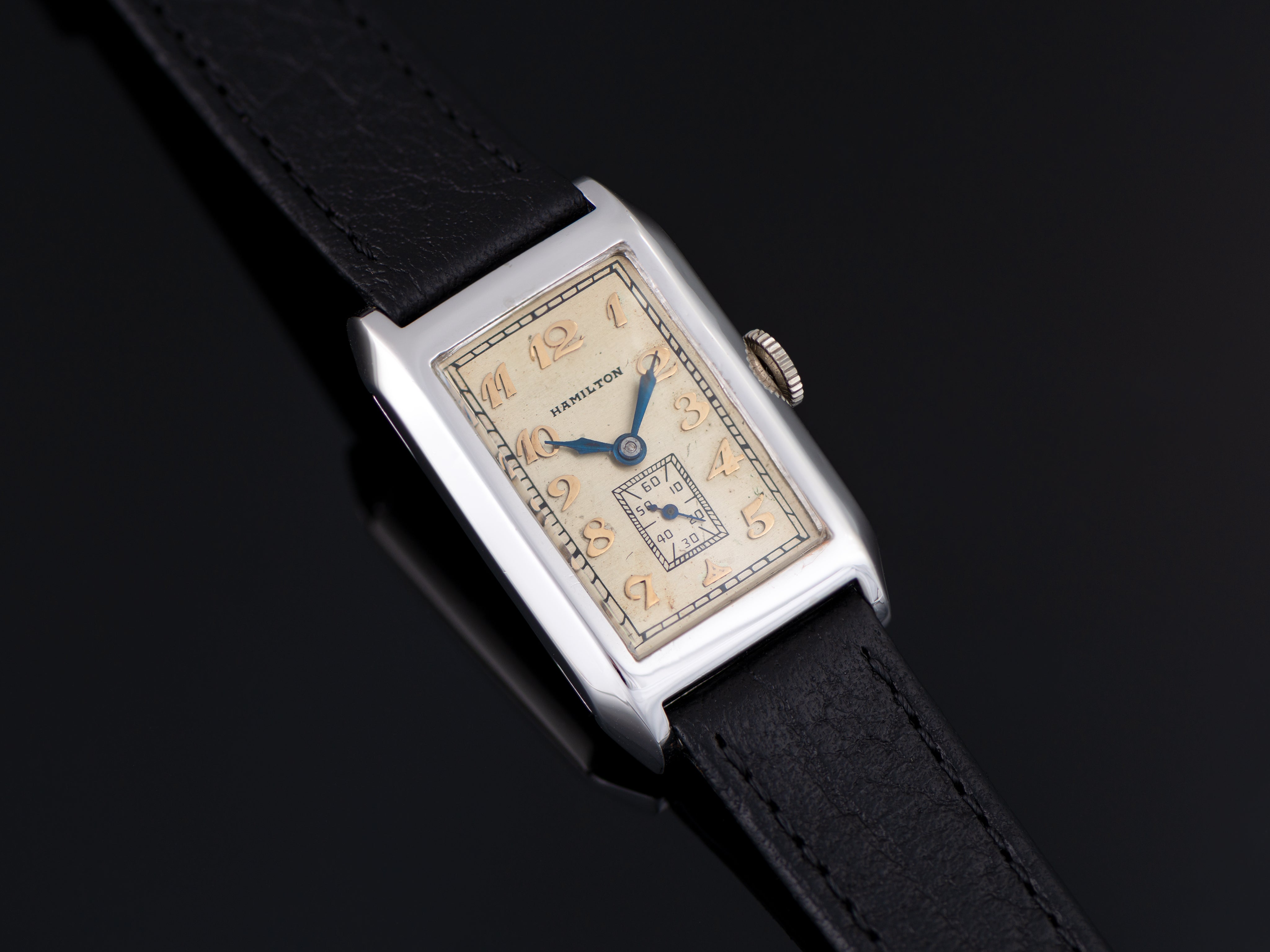 Hamilton Stanley White Gold Filled Explorer Series Watch | Unwind In Time