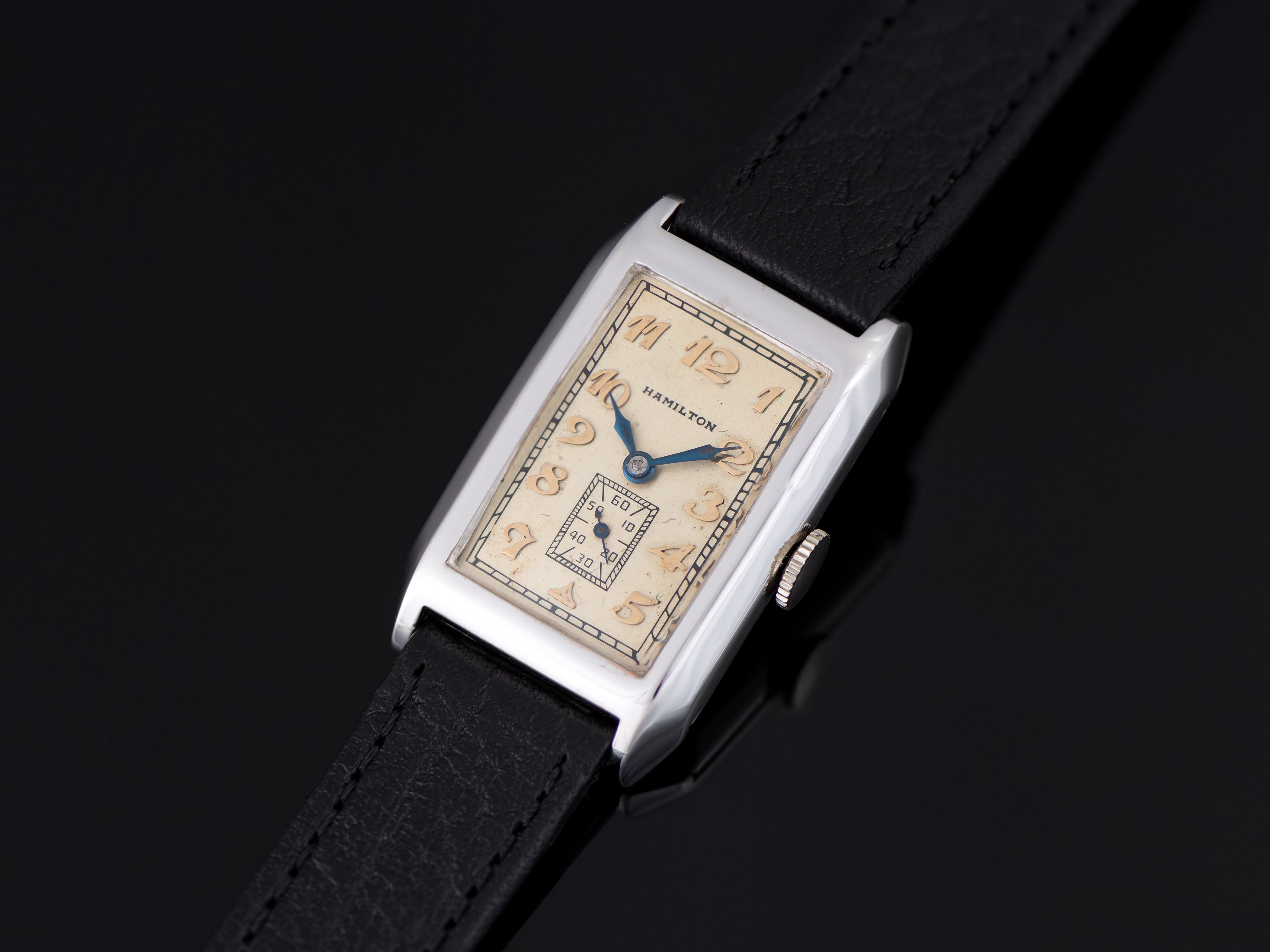 Hamilton Stanley White Gold Filled Explorer Series Watch | Unwind In Time