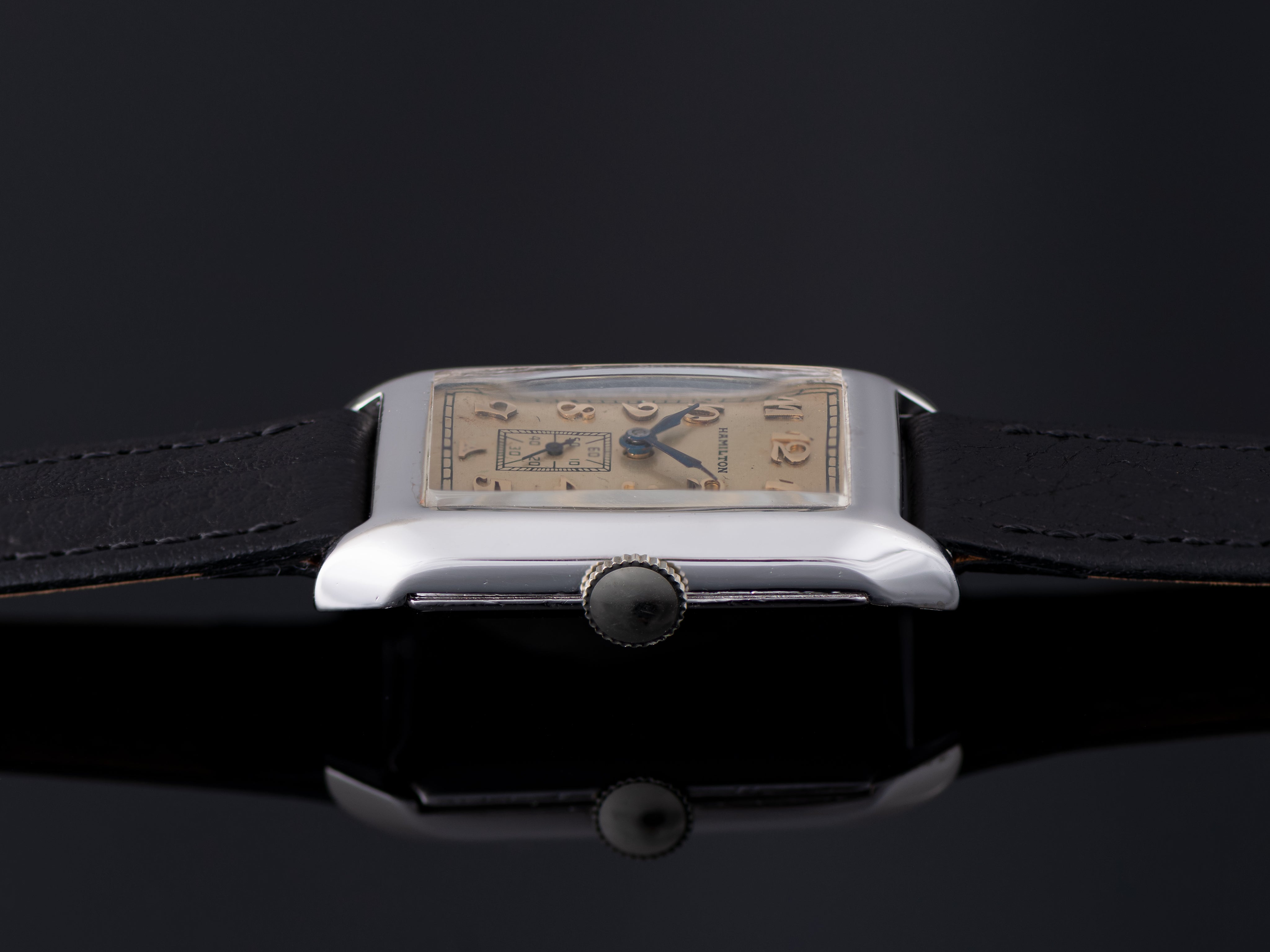 Hamilton Stanley White Gold Filled Explorer Series Watch | Unwind In Time