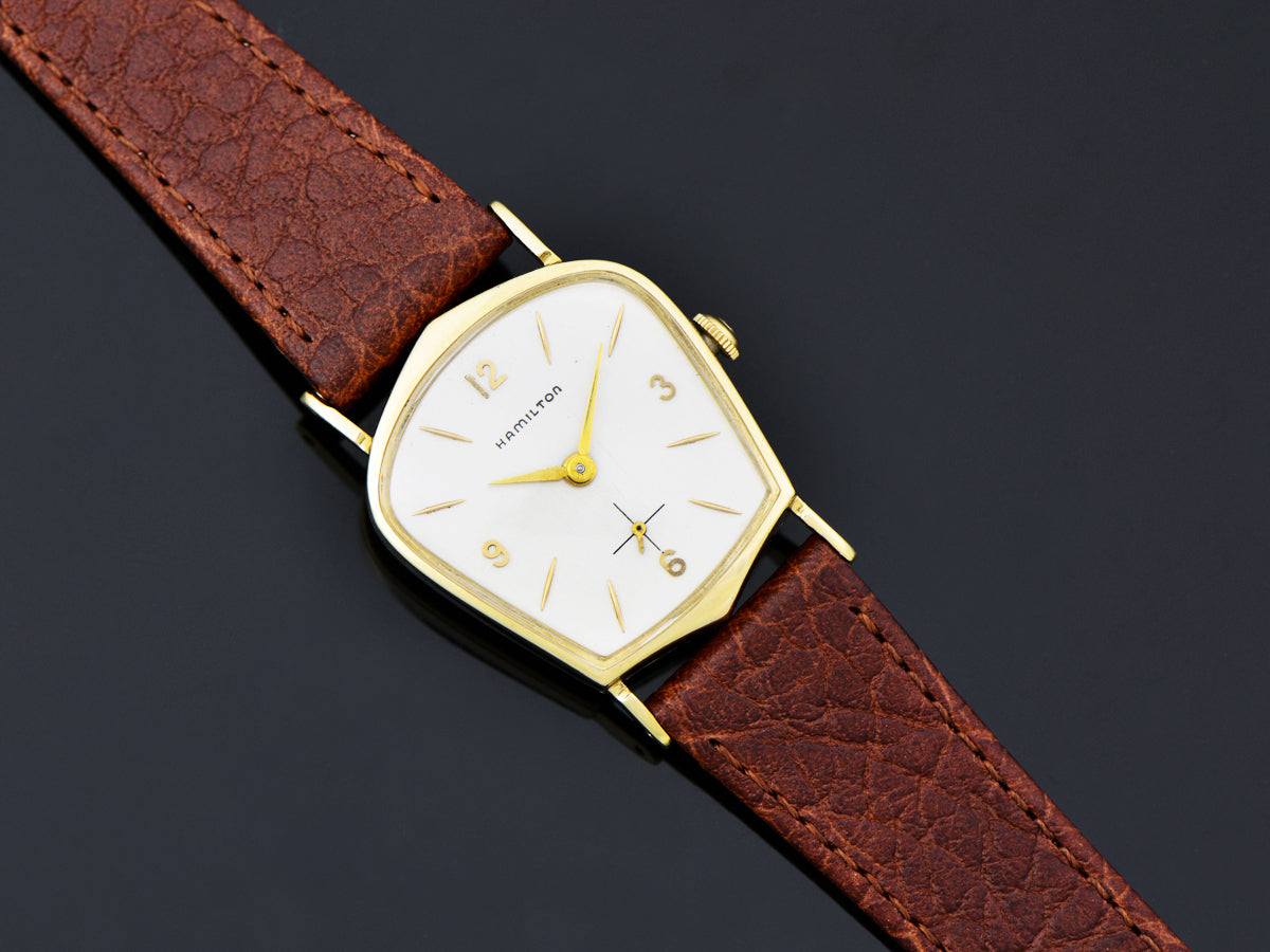 Hamilton Valiant Asymmetric Silver Dial Watch | Unwind In Time