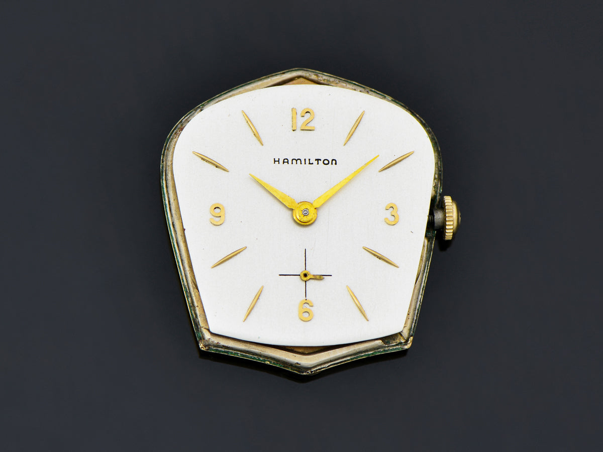 Hamilton Valiant Asymmetric Silver Dial Watch | Unwind In Time